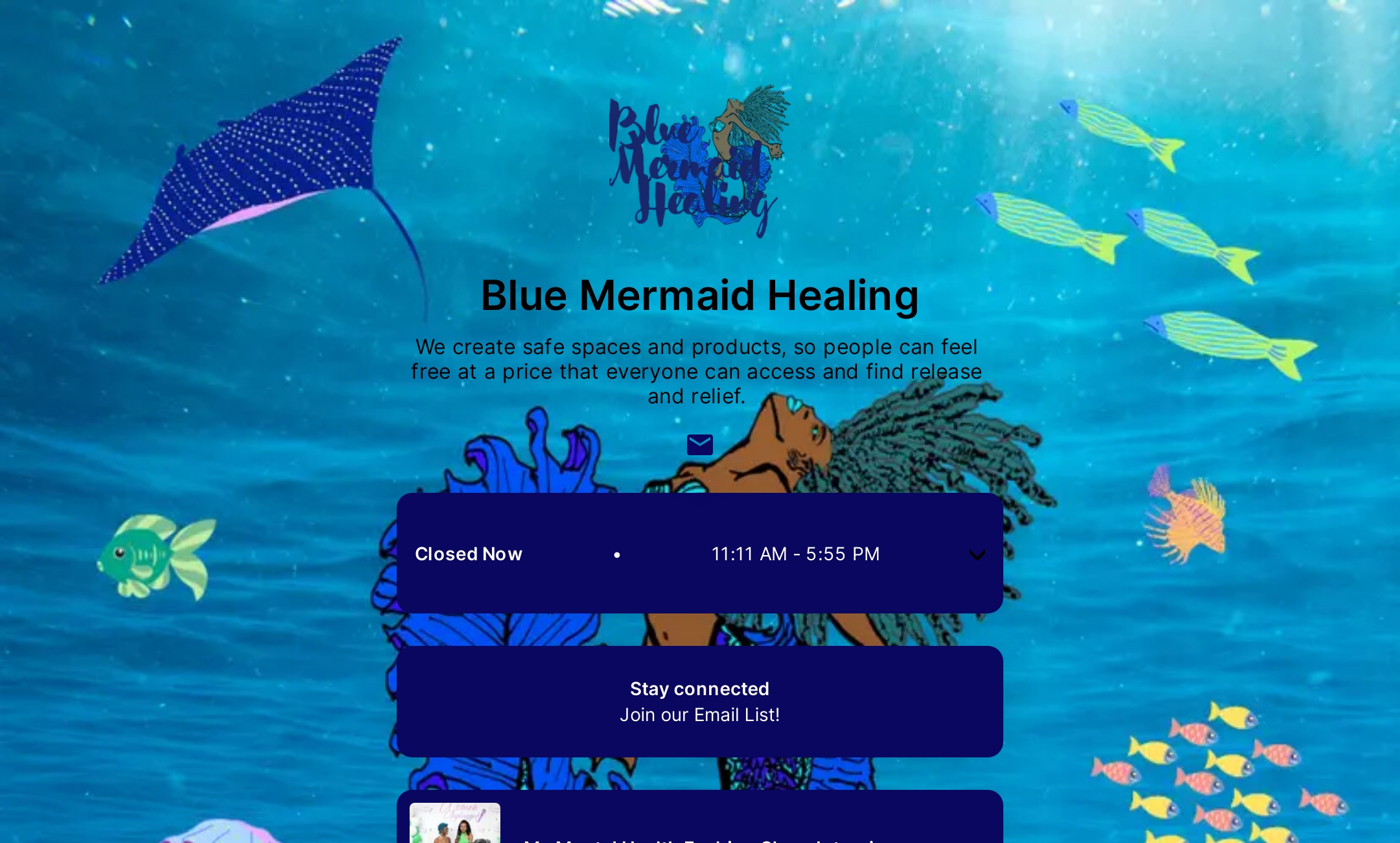 Blue Mermaid Healing's Flowpage