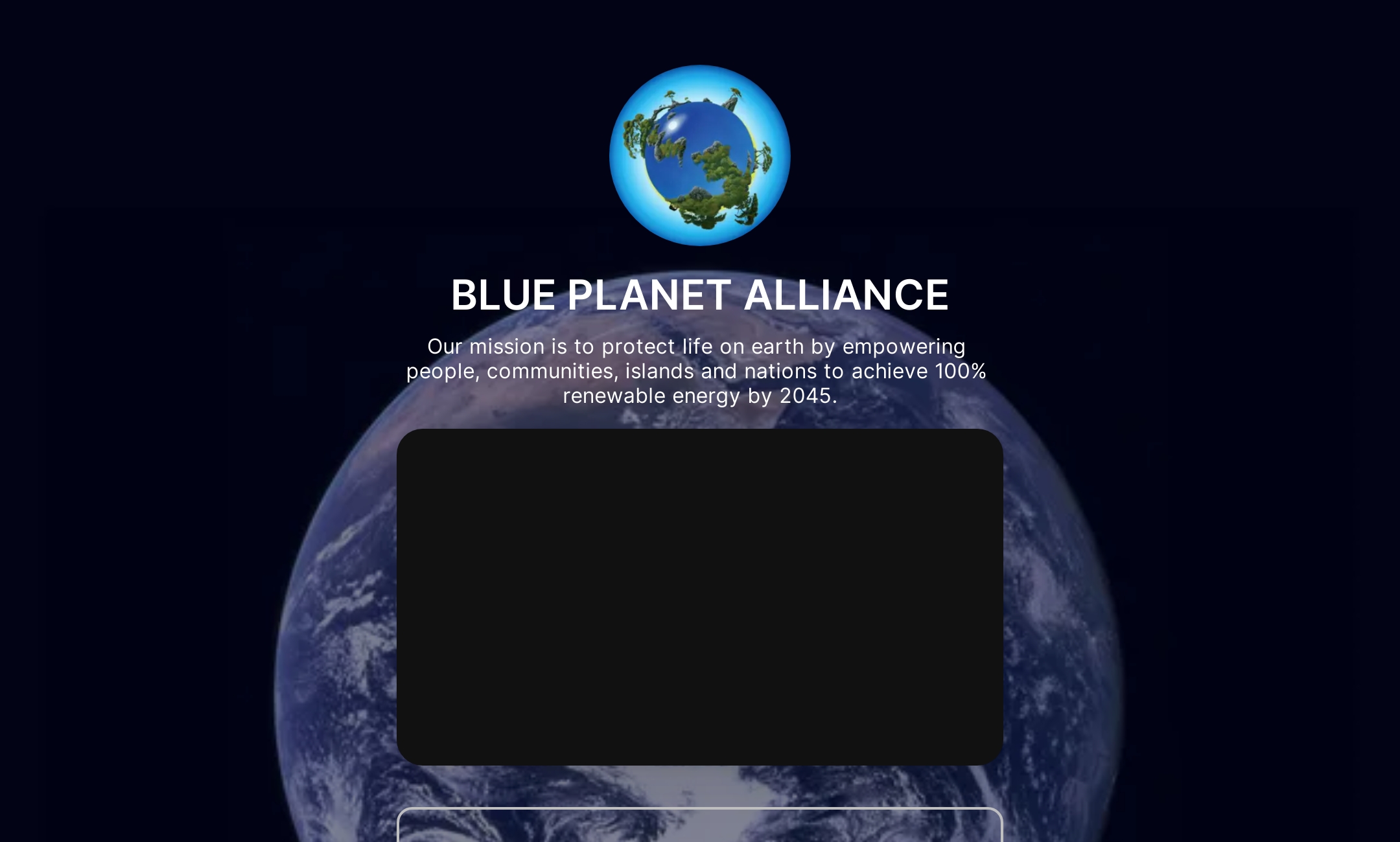 BLUE PLANET ALLIANCE's Flowpage