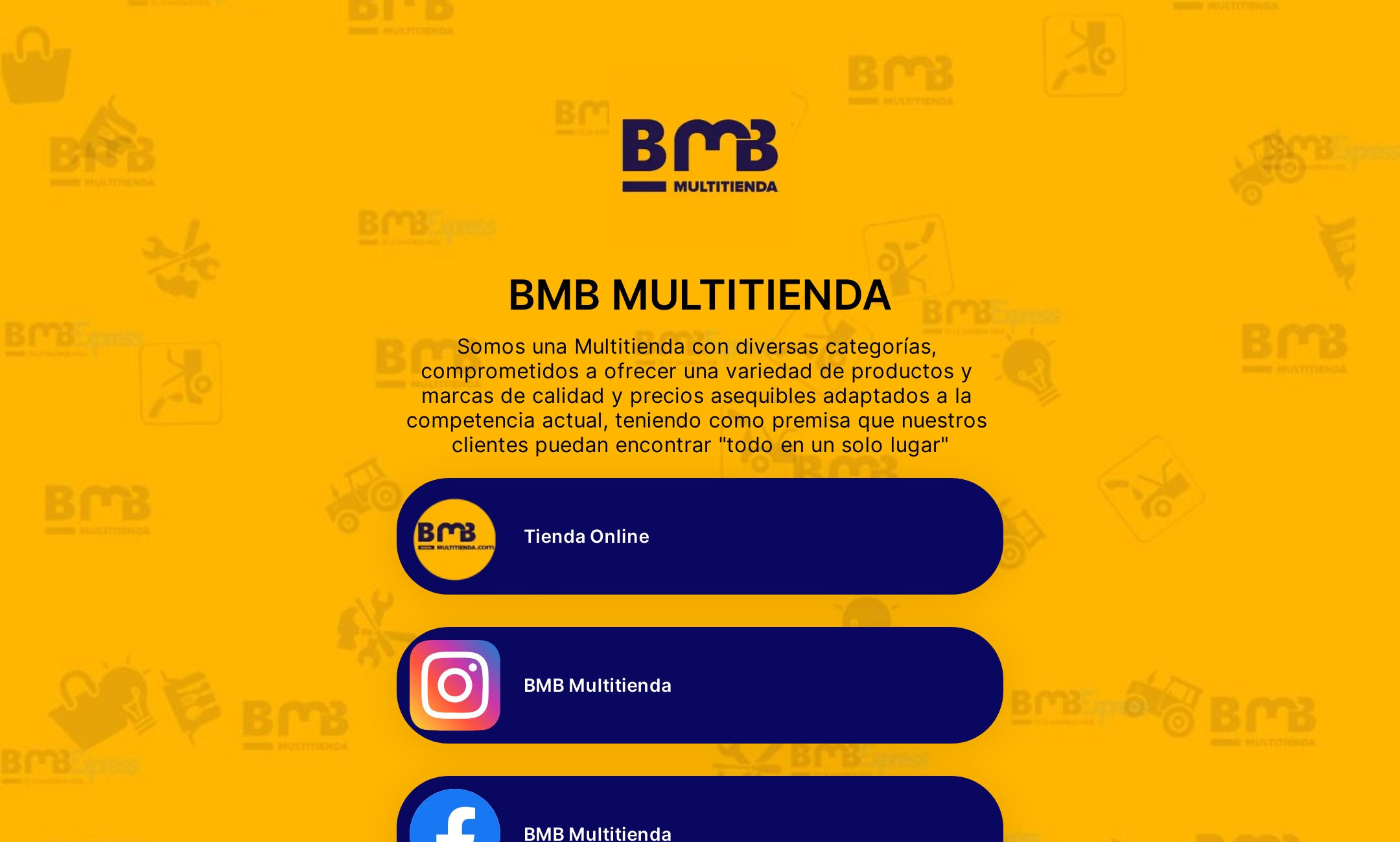 BMB MULTITIENDA's Flowpage