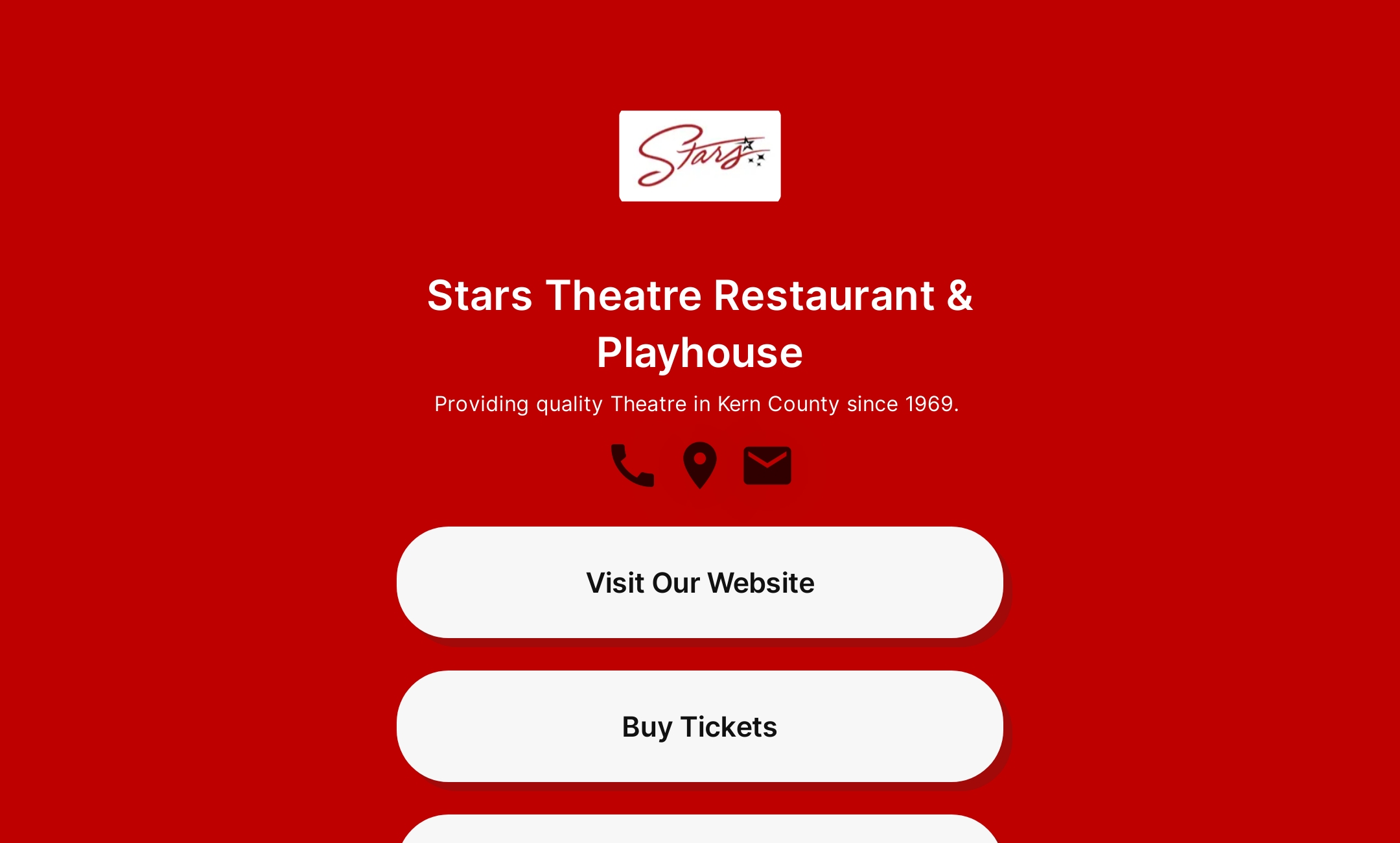Stars Theatre Restaurant & Playhouse's Flowpage