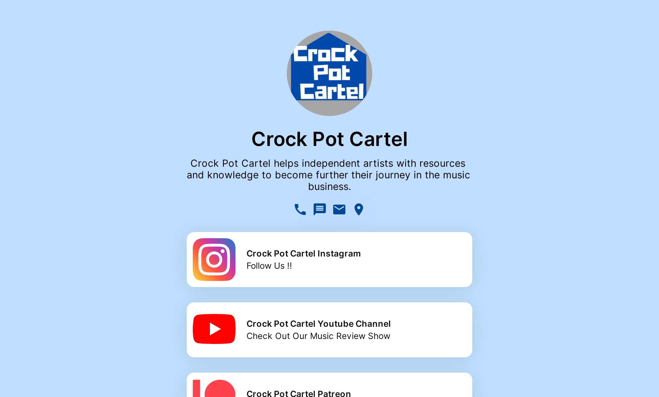 Crock Pot Cartel's Flowpage