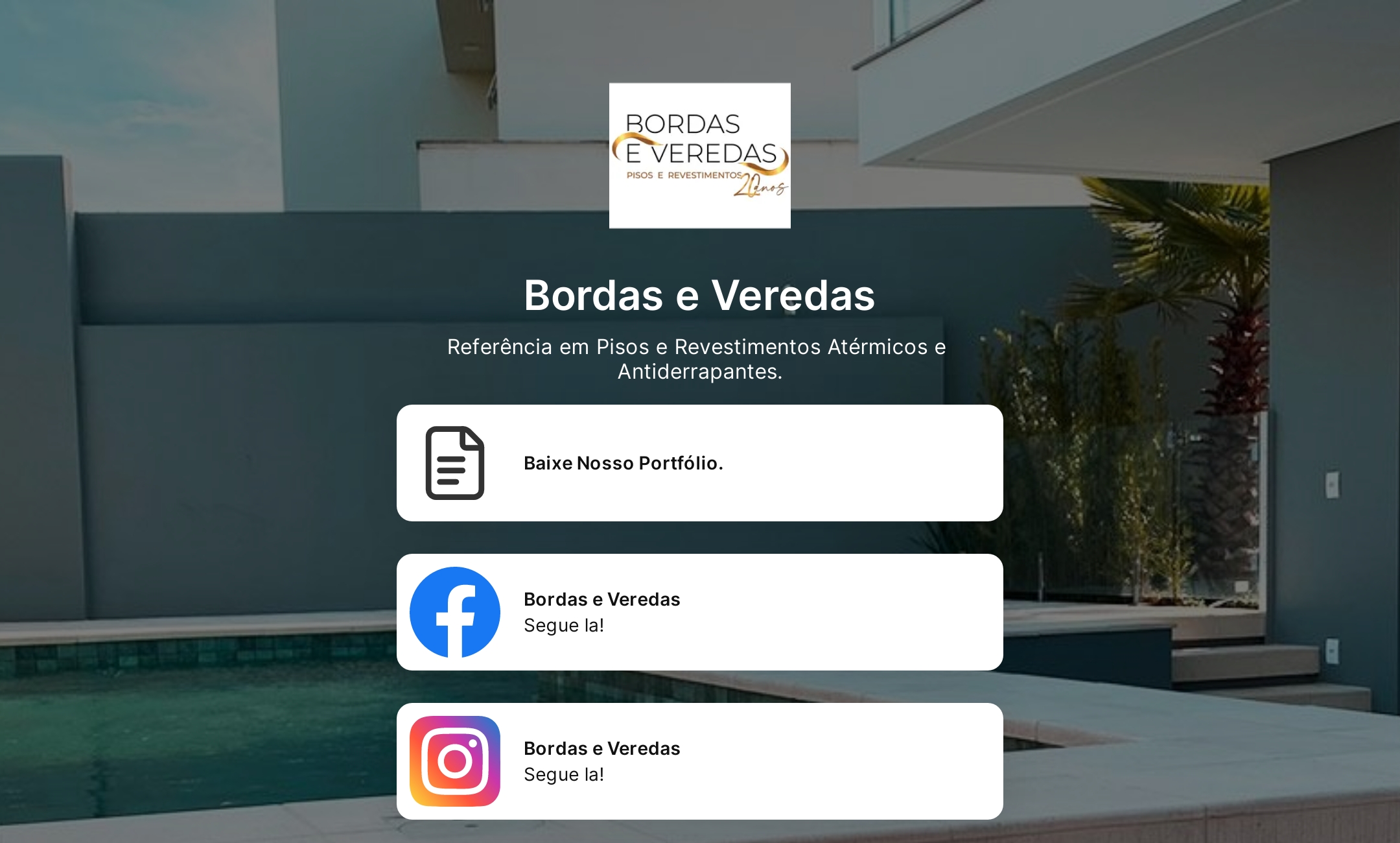 Bordas e Veredas 's Flowpage