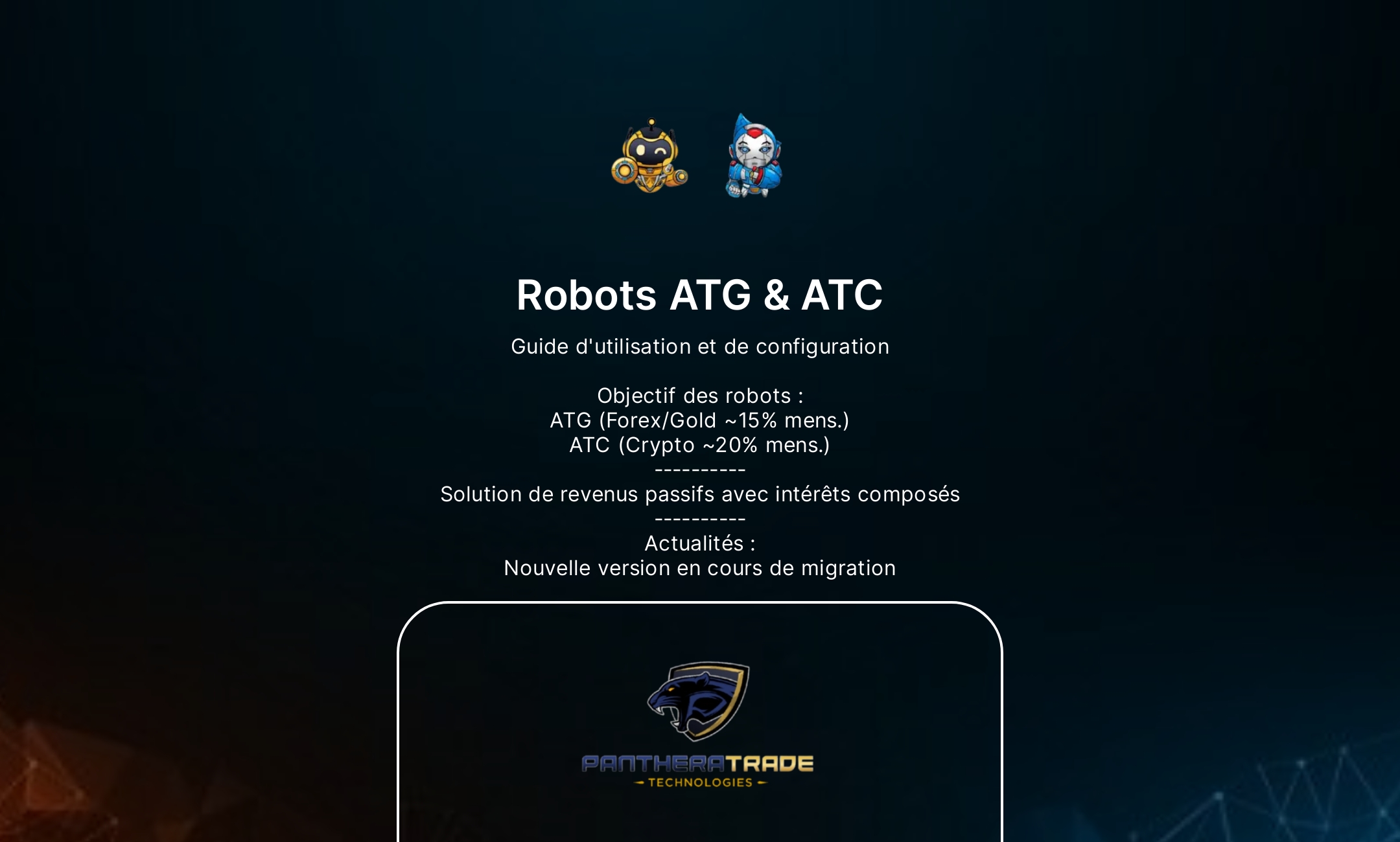 Robots ATG & ATC's Flowpage