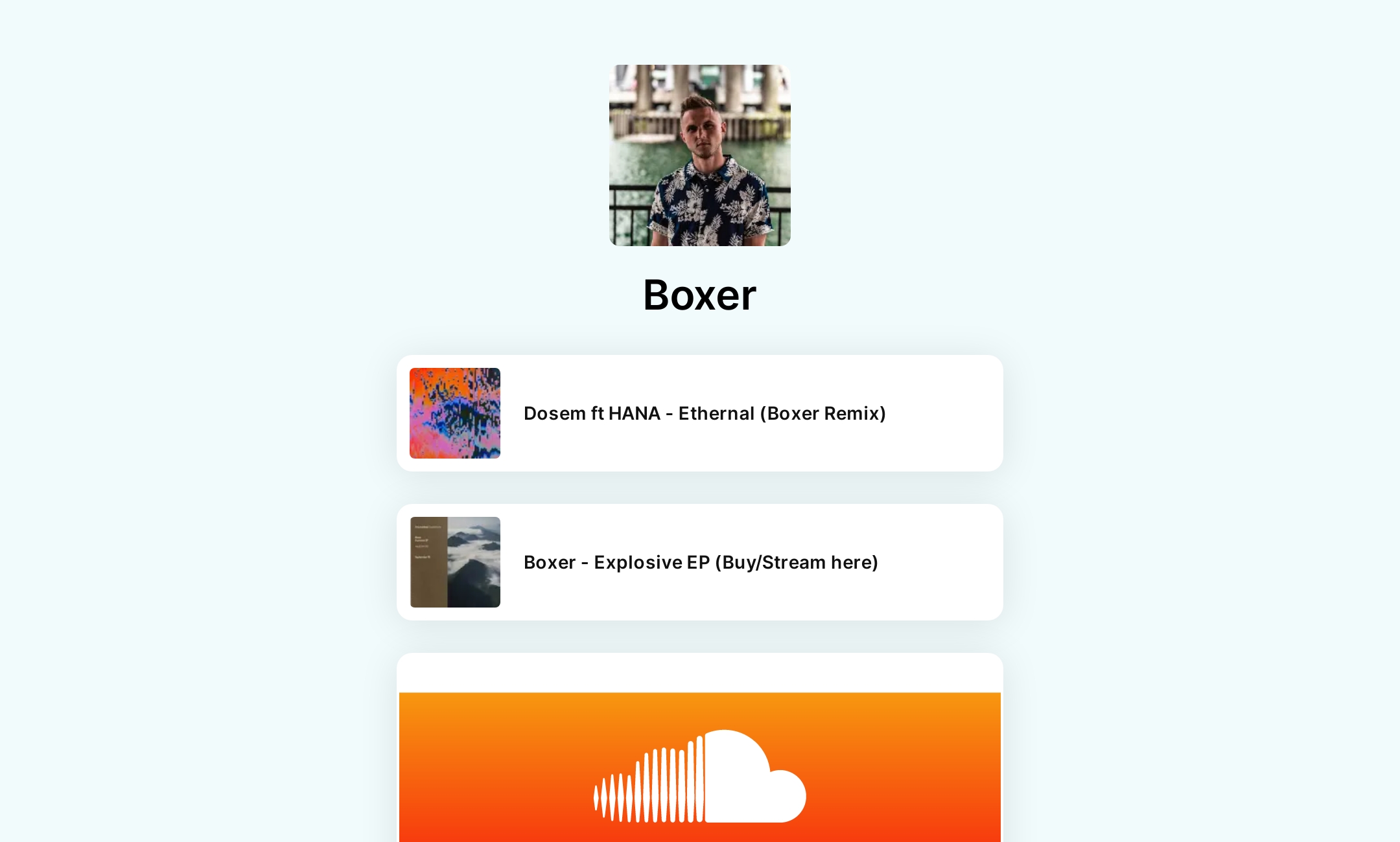 Boxer's Flowpage