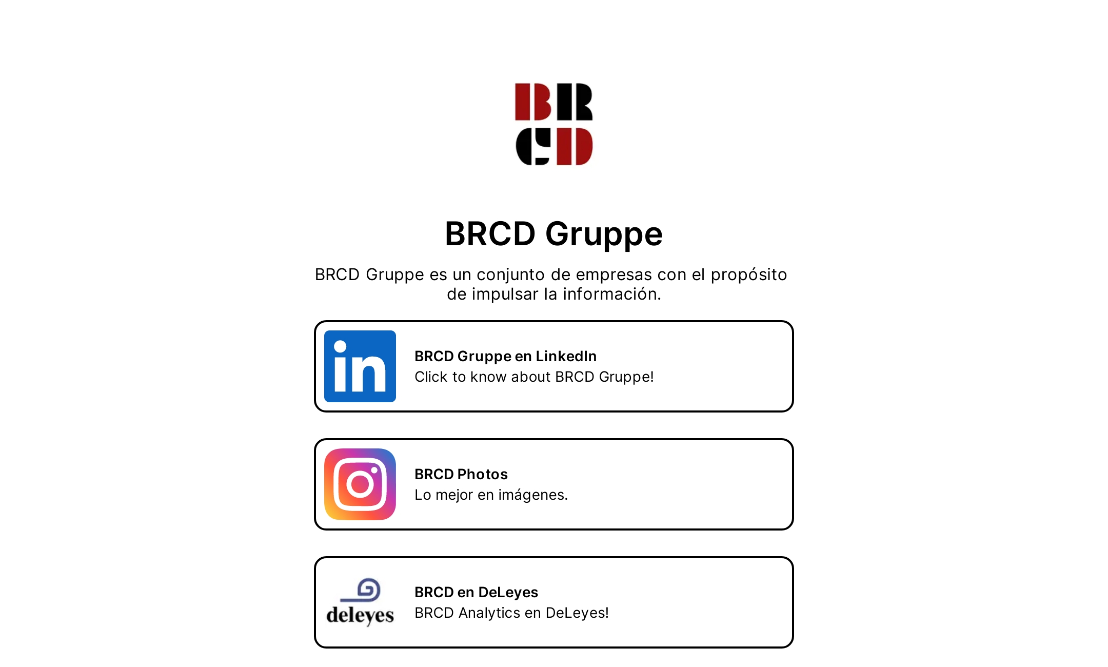 BRCD Gruppe's Flowpage