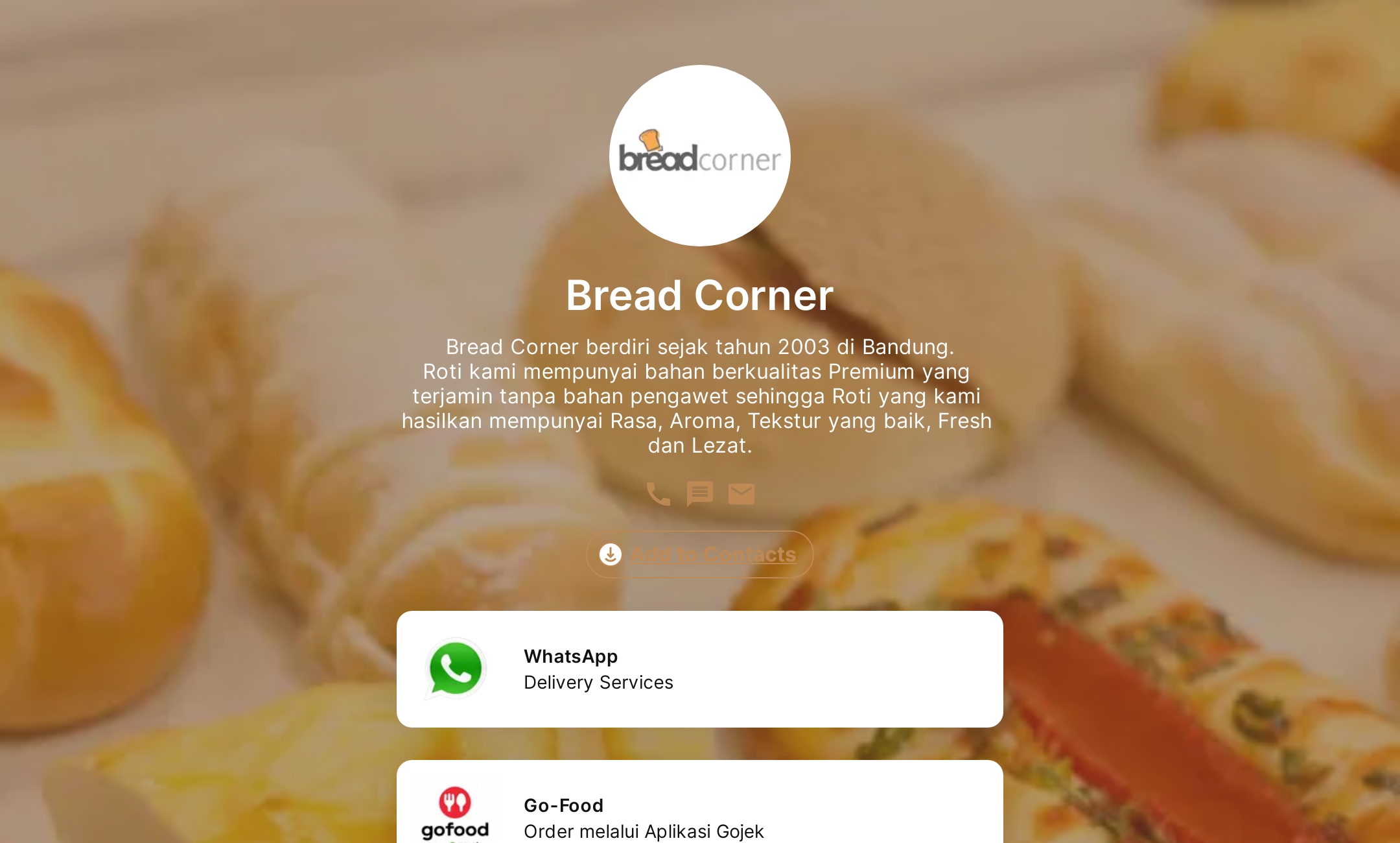 Bread Corner's Flowpage