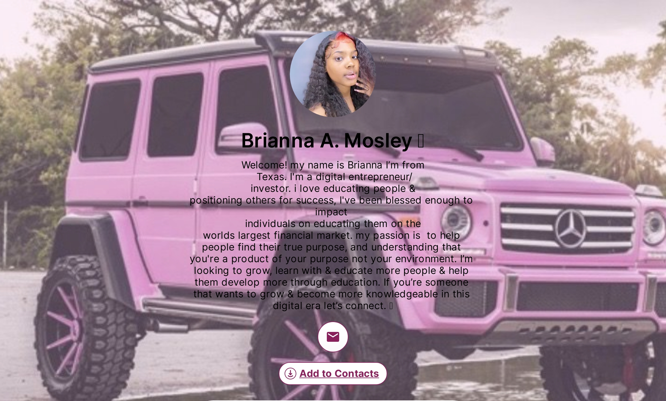 Brianna A. Mosley 💎's Flowpage