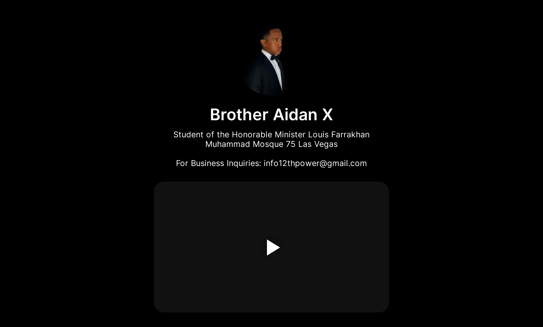 Brother Aidan X's Flowpage