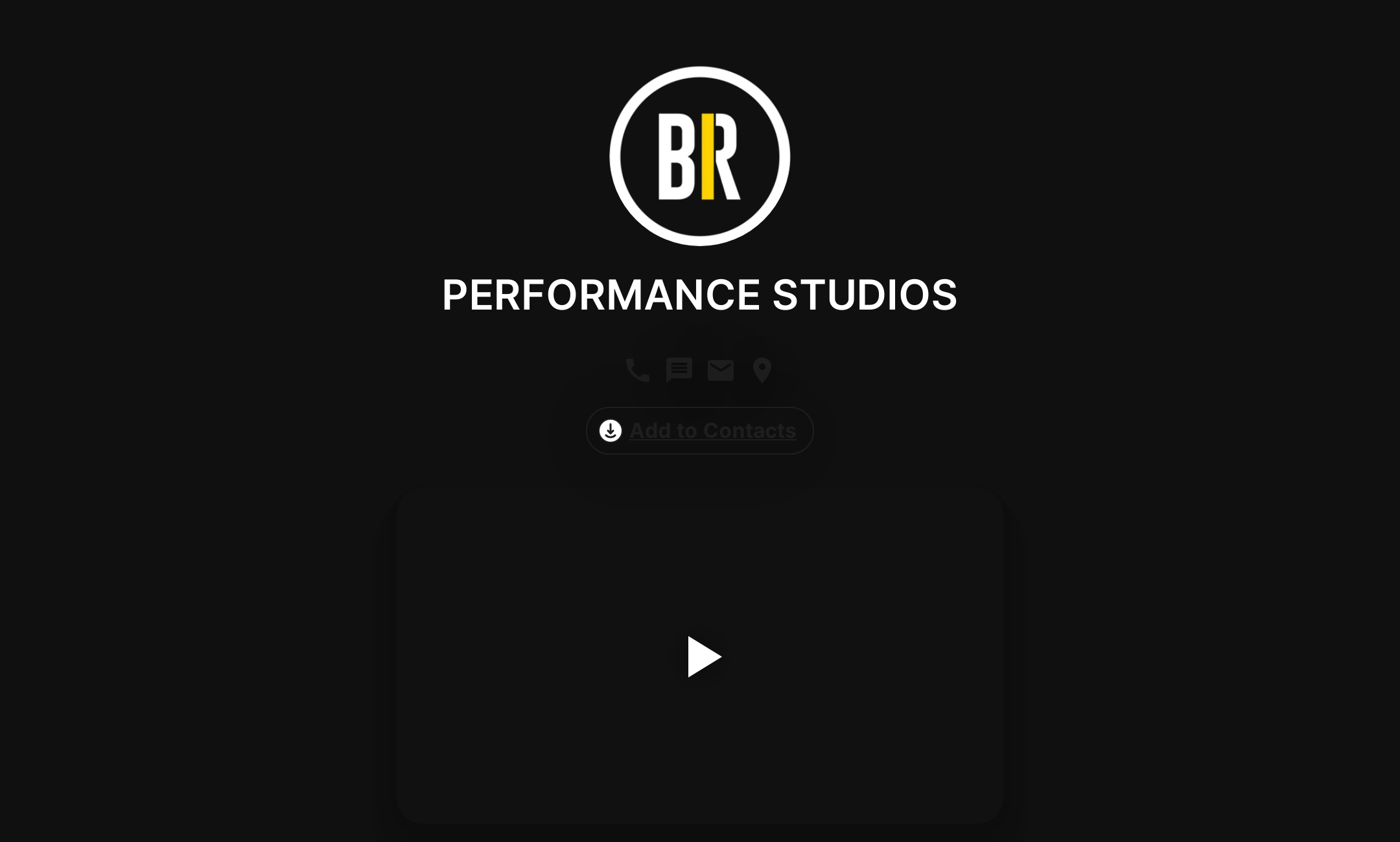 PERFORMANCE STUDIOS's Flowpage