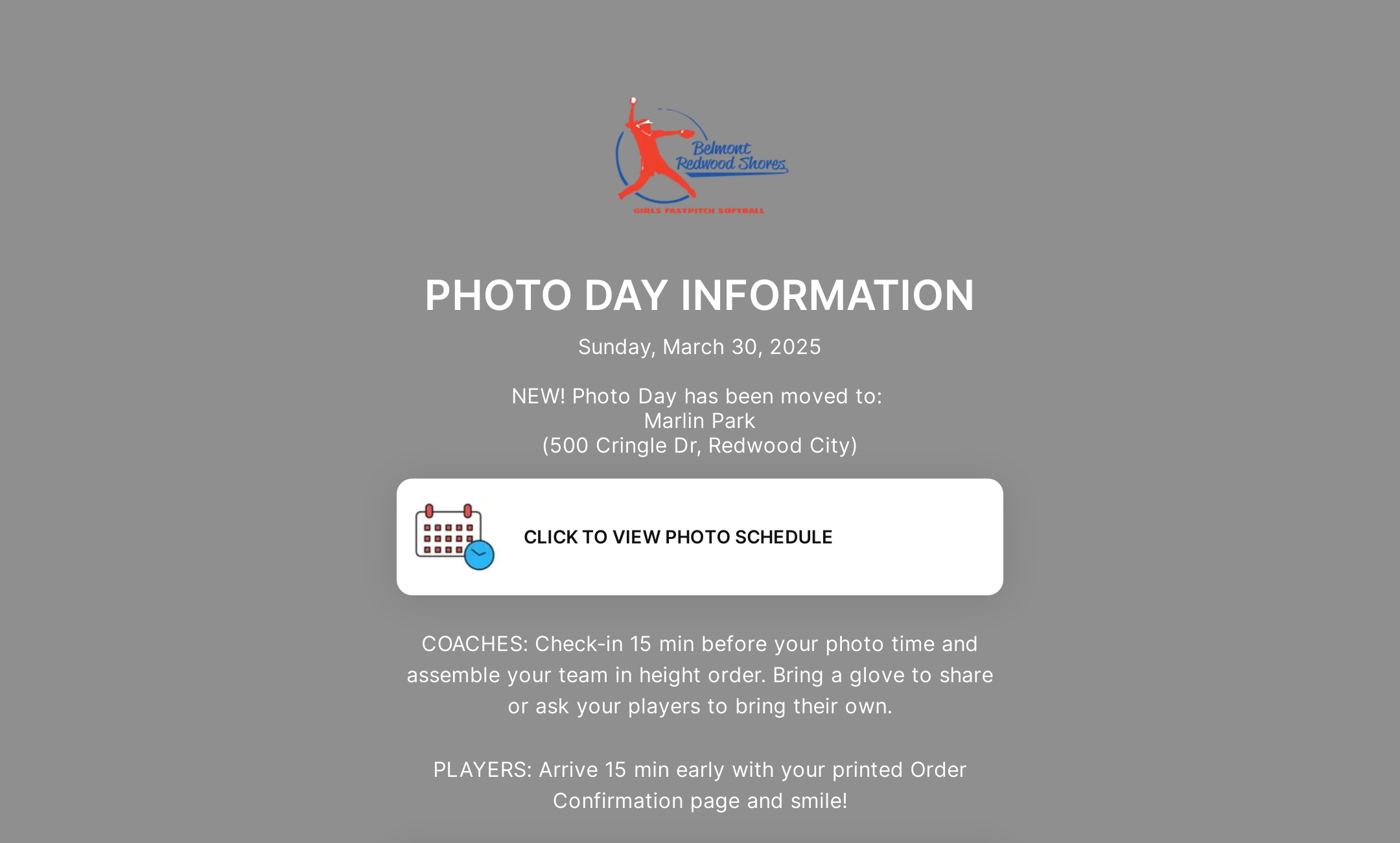 PHOTO DAY INFORMATION's Flowpage