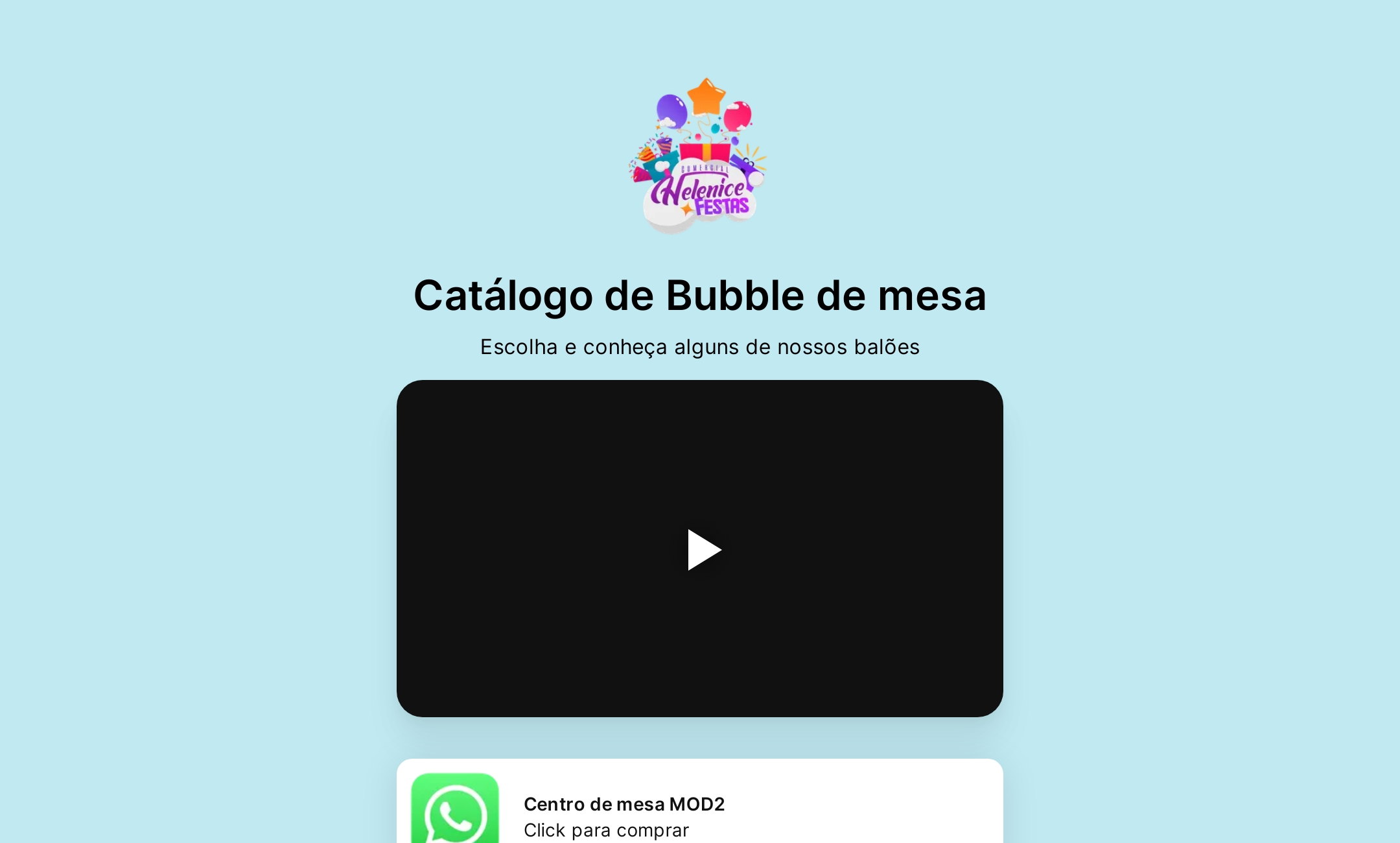 Catálogo de Bubble de mesa's Flowpage