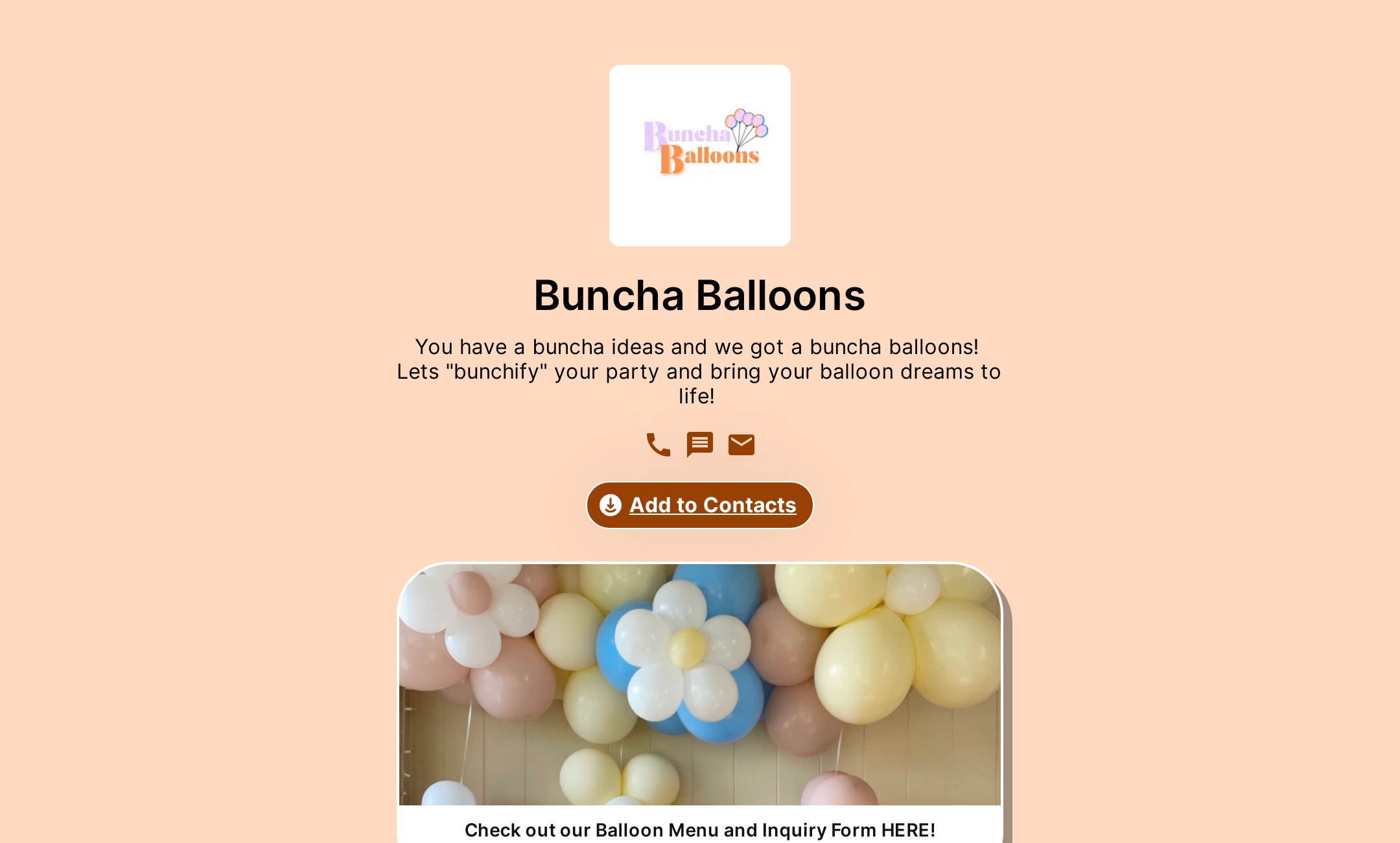 Buncha Balloons' Flowpage