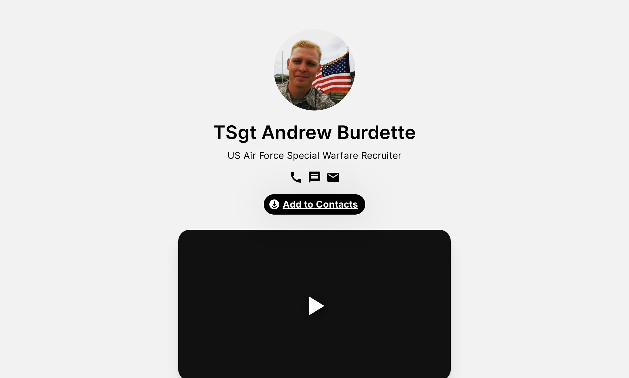 TSgt Andrew Burdette's Flowpage