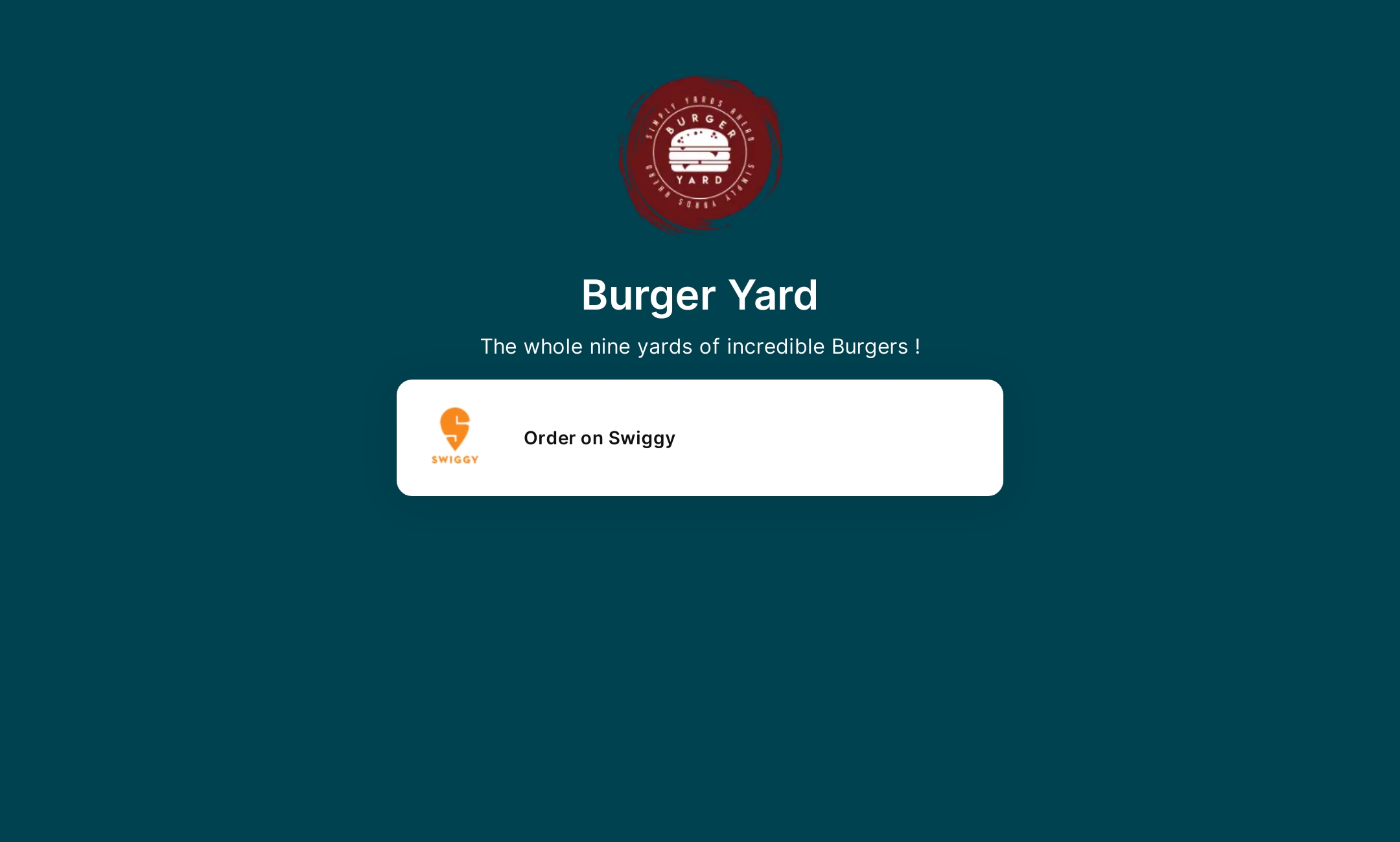 Burger Yard's Flowpage