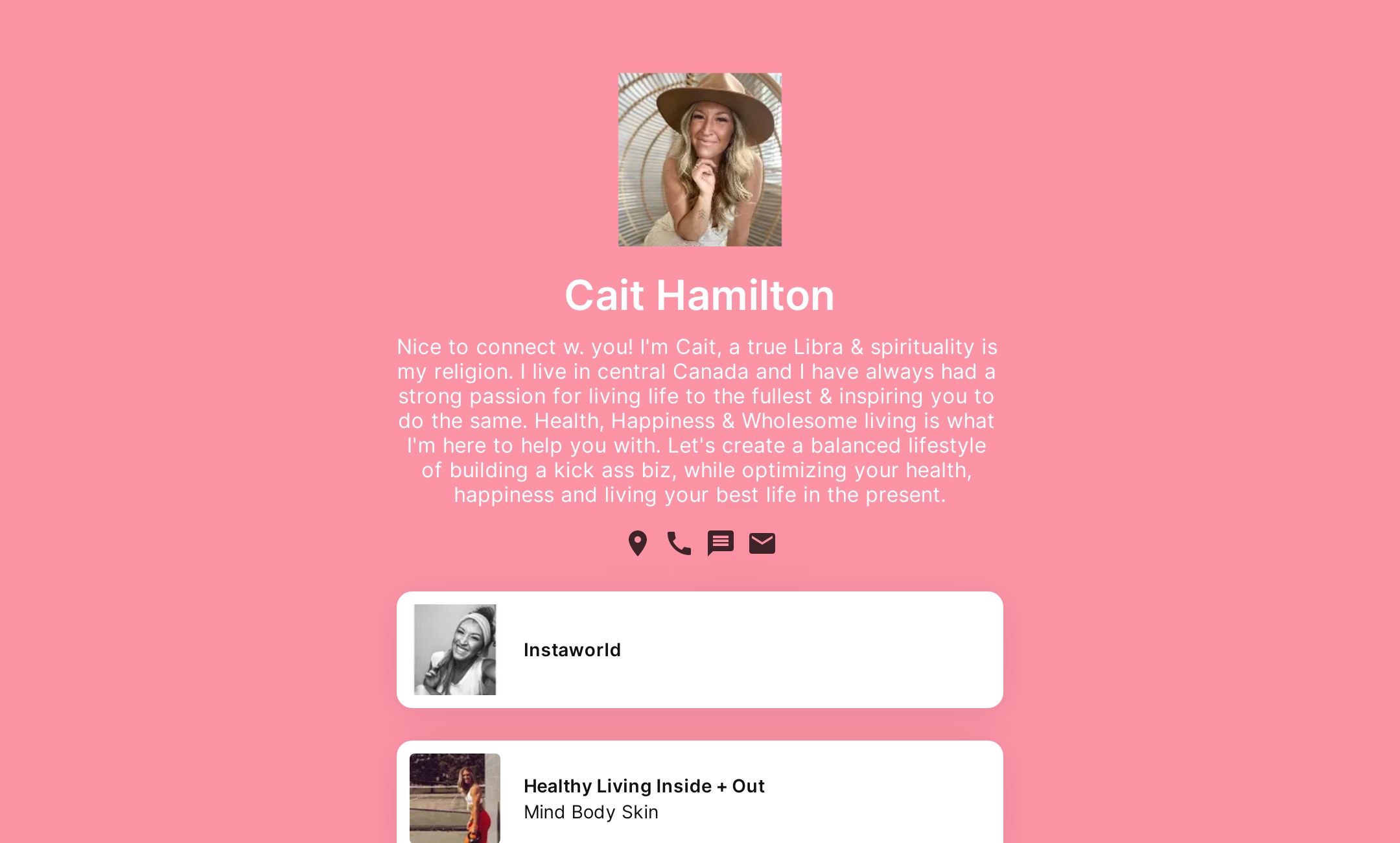 Cait Hamilton's Flowpage