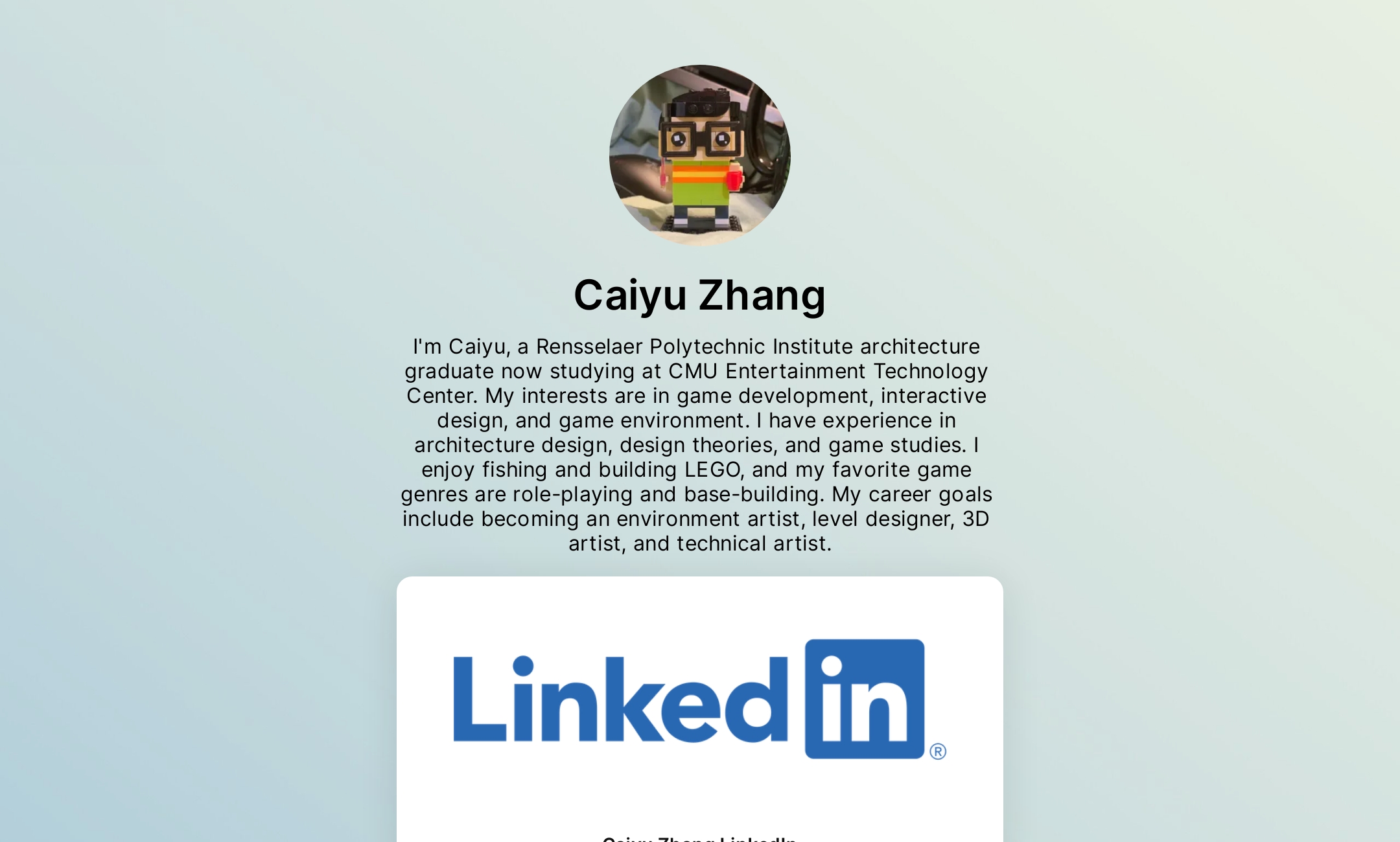 Caiyu Zhang's Flowpage