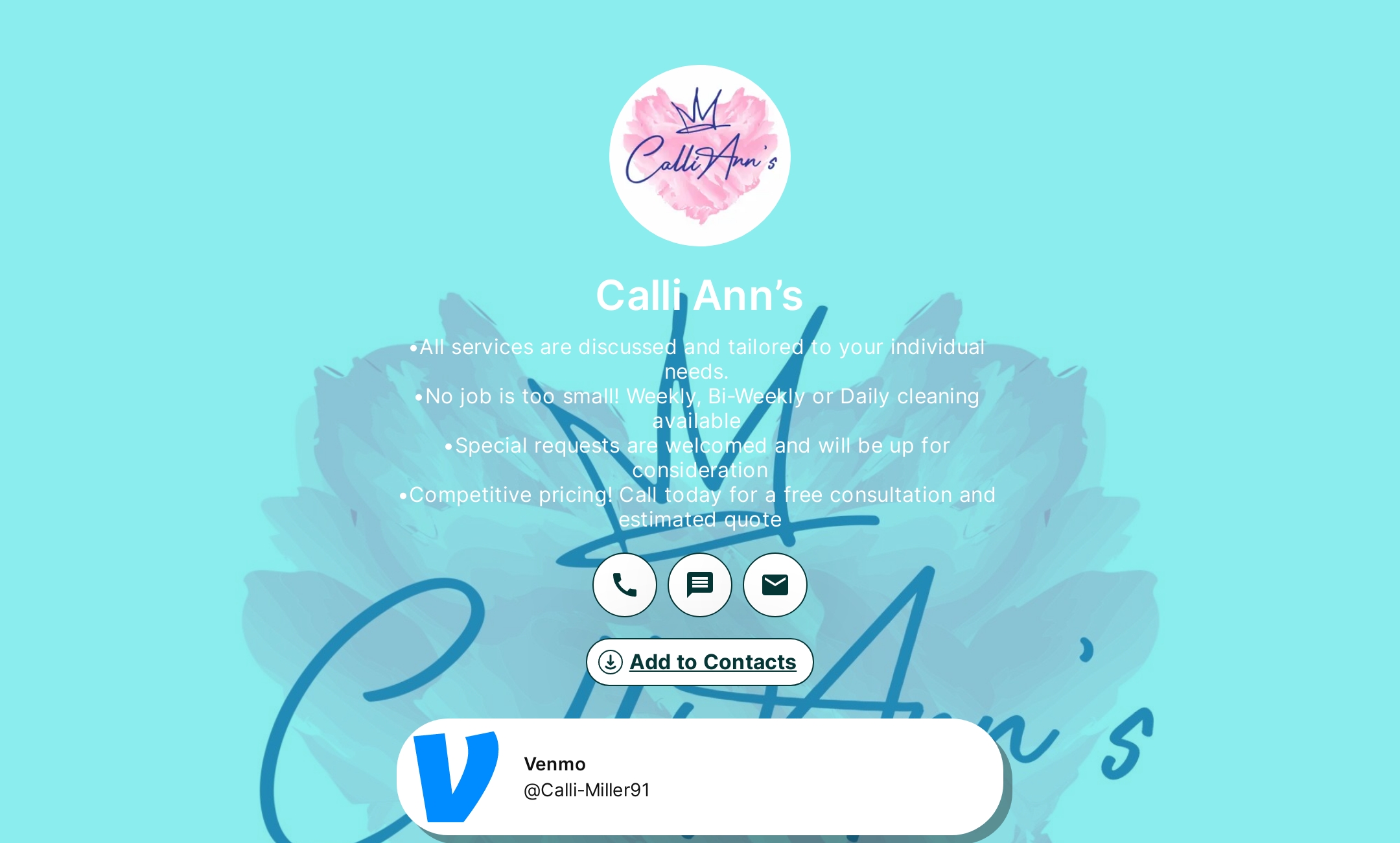 Calli Ann’s' Flowpage