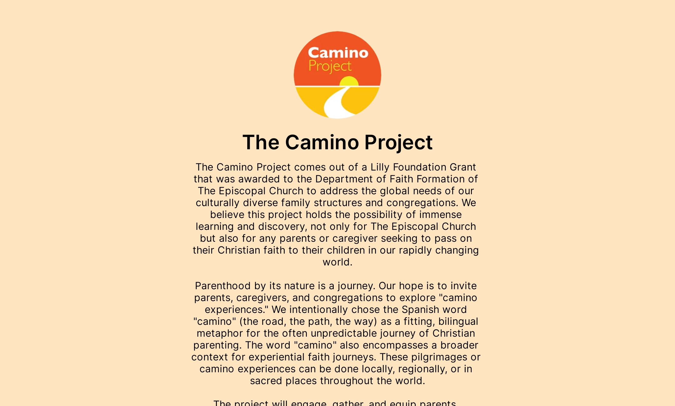 The Camino Project's Flowpage