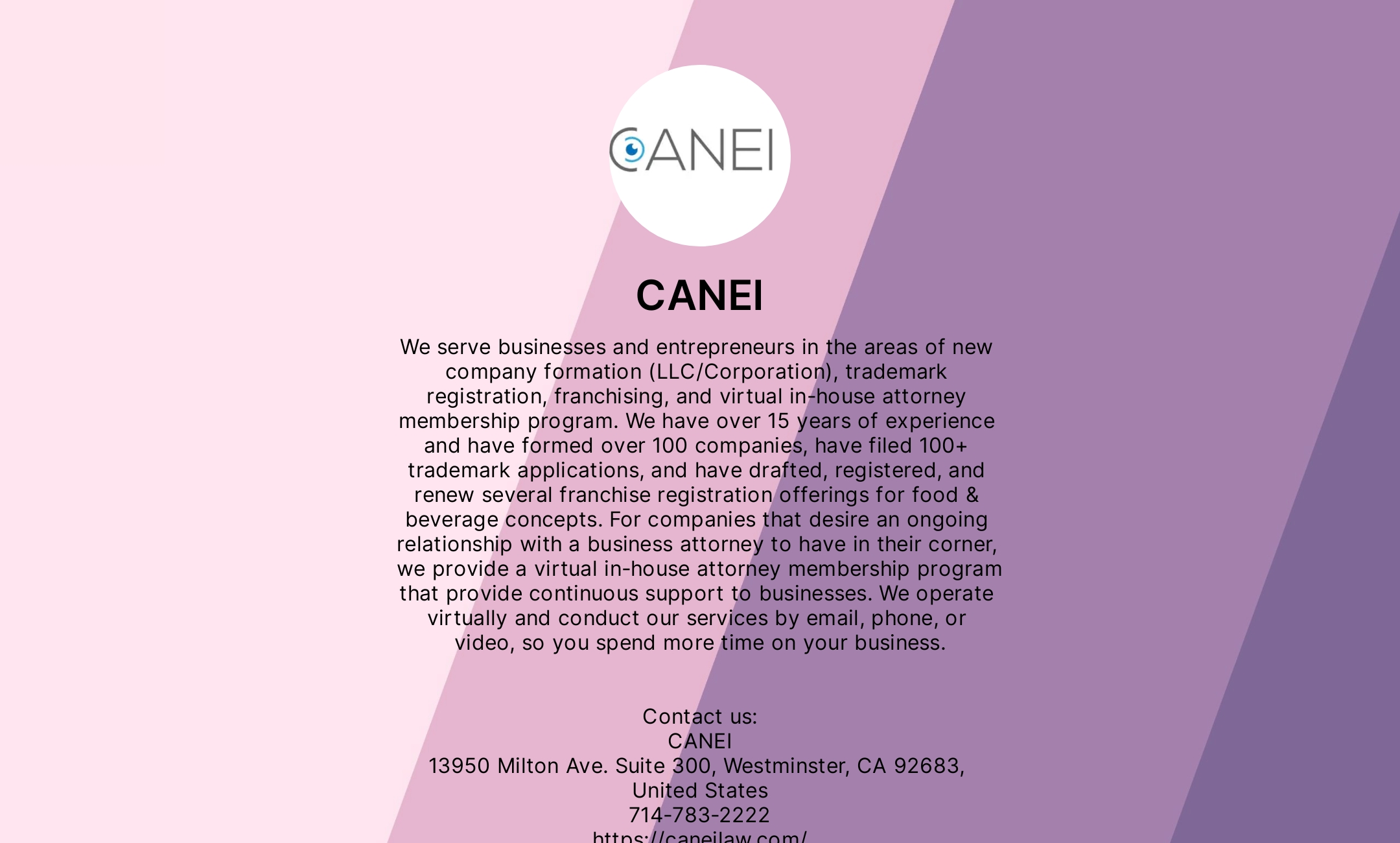 CANEI's Flowpage