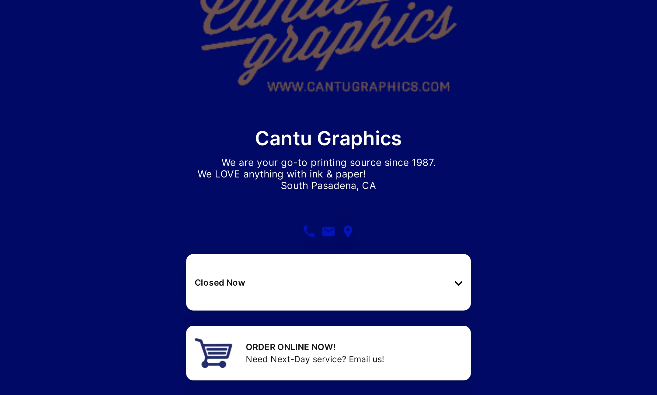 Cantu Graphics' Flowpage