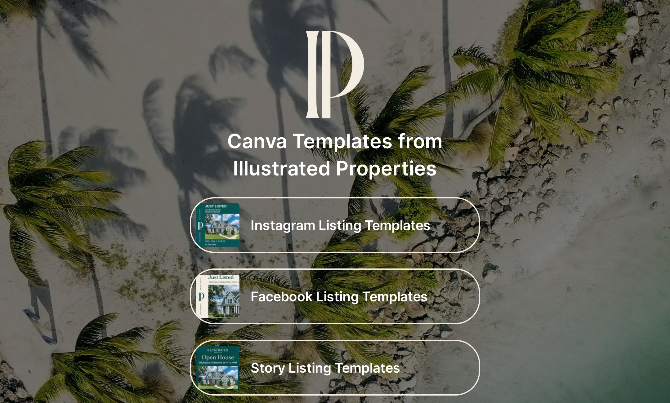 Canva Templates from Illustrated Properties' Flowpage