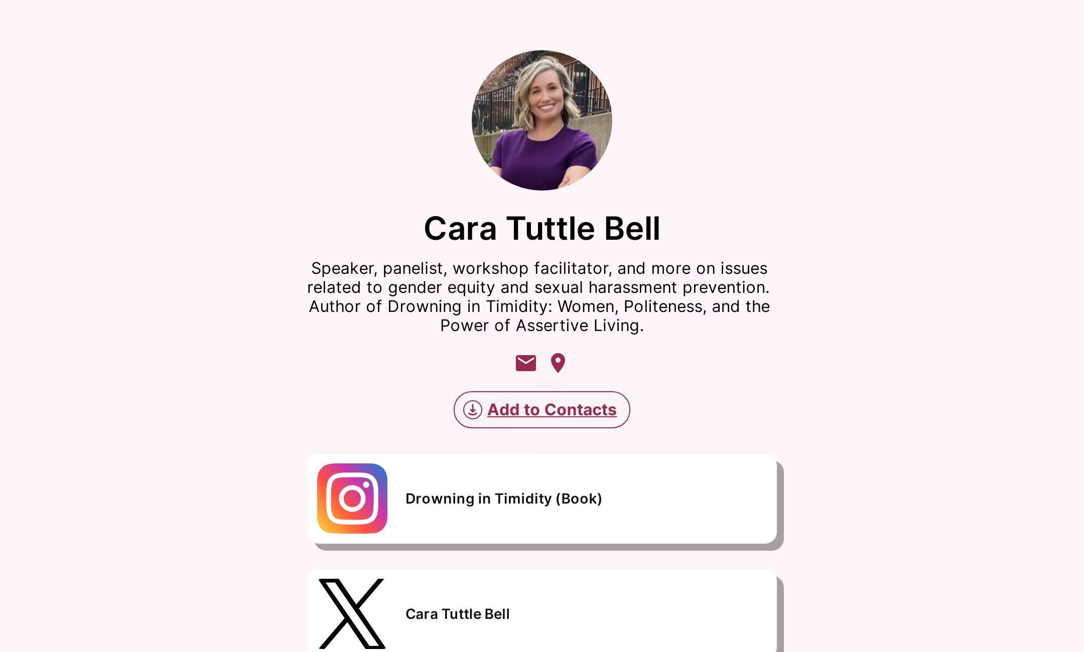 Cara Tuttle Bell's Flowpage