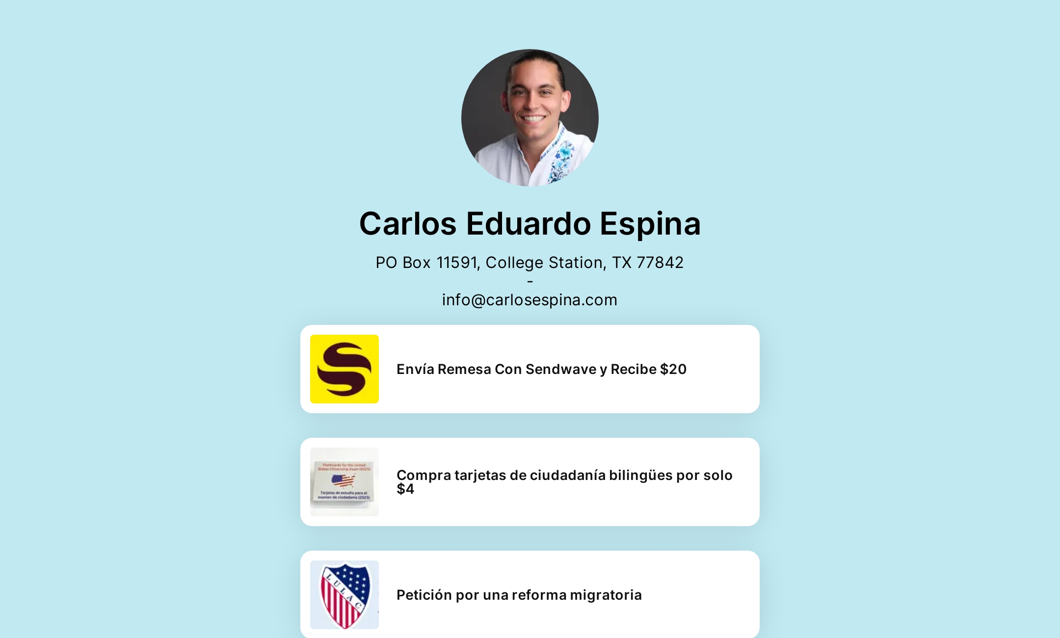 Carlos Eduardo Espina's Flowpage