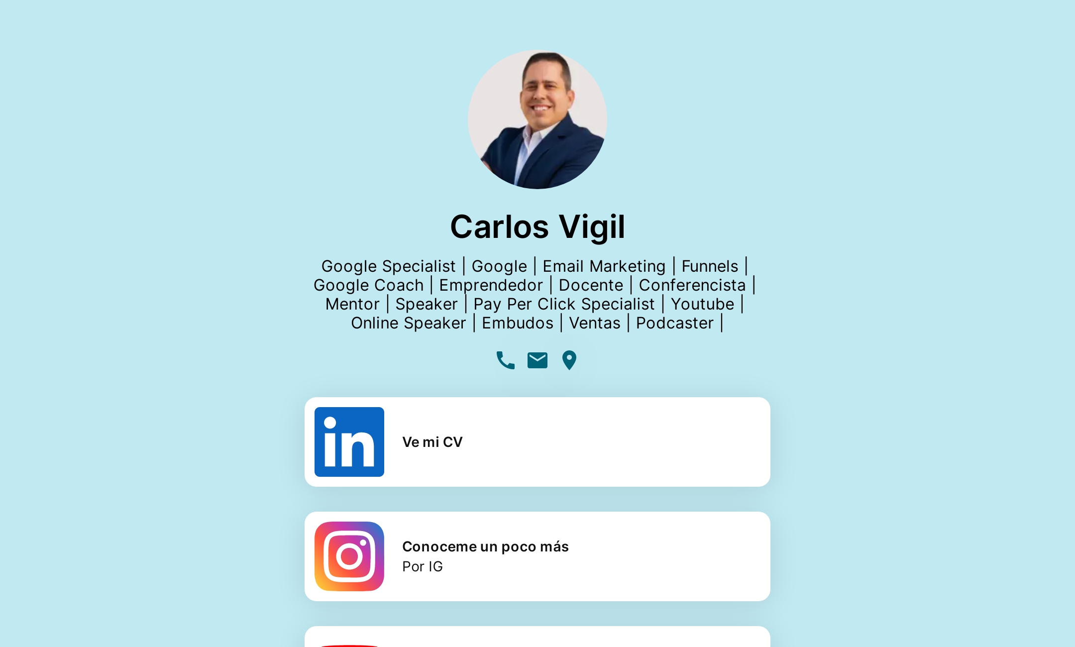 Carlos Vigil's Flowpage