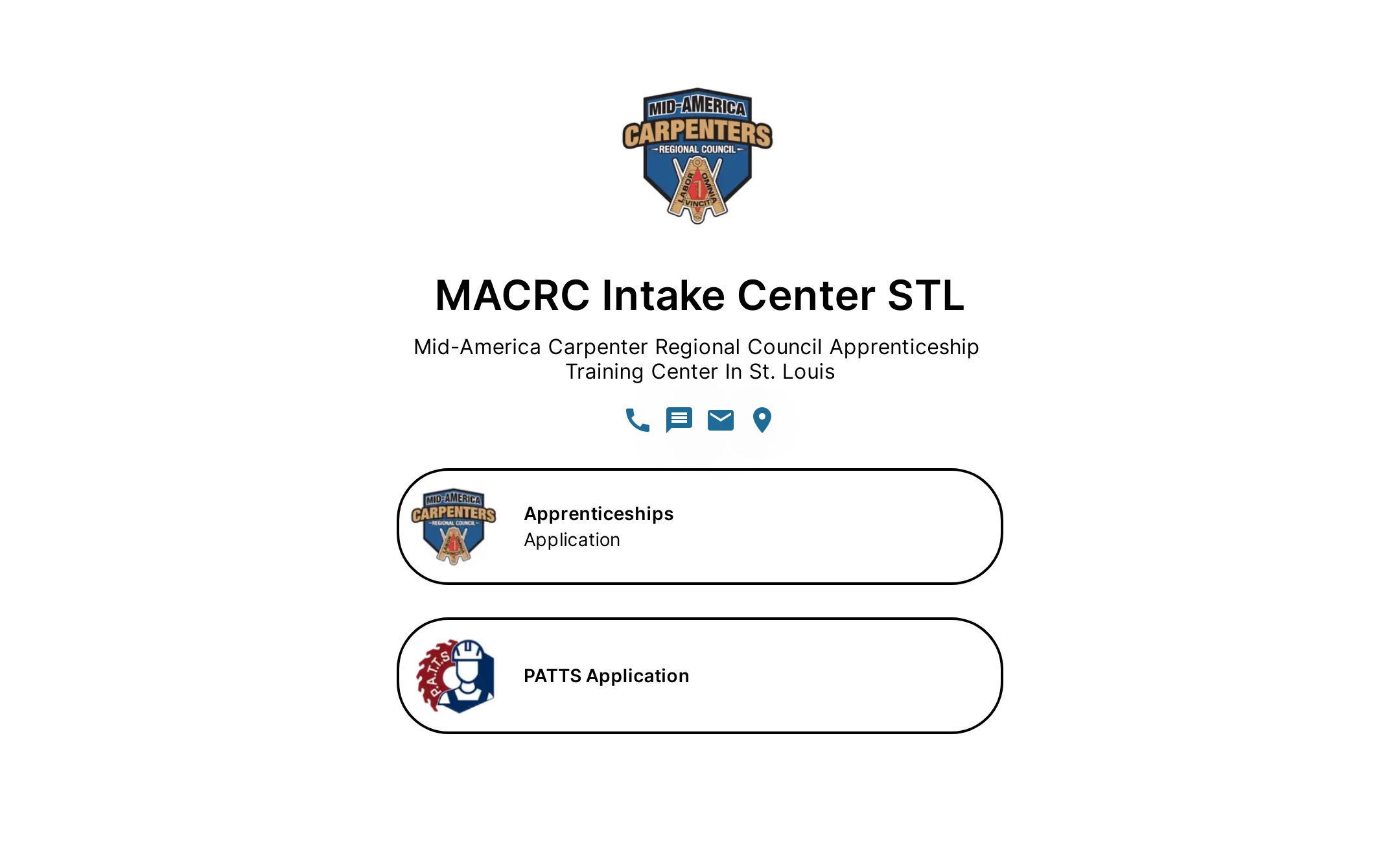 MACRC Intake Center STL's Flowpage