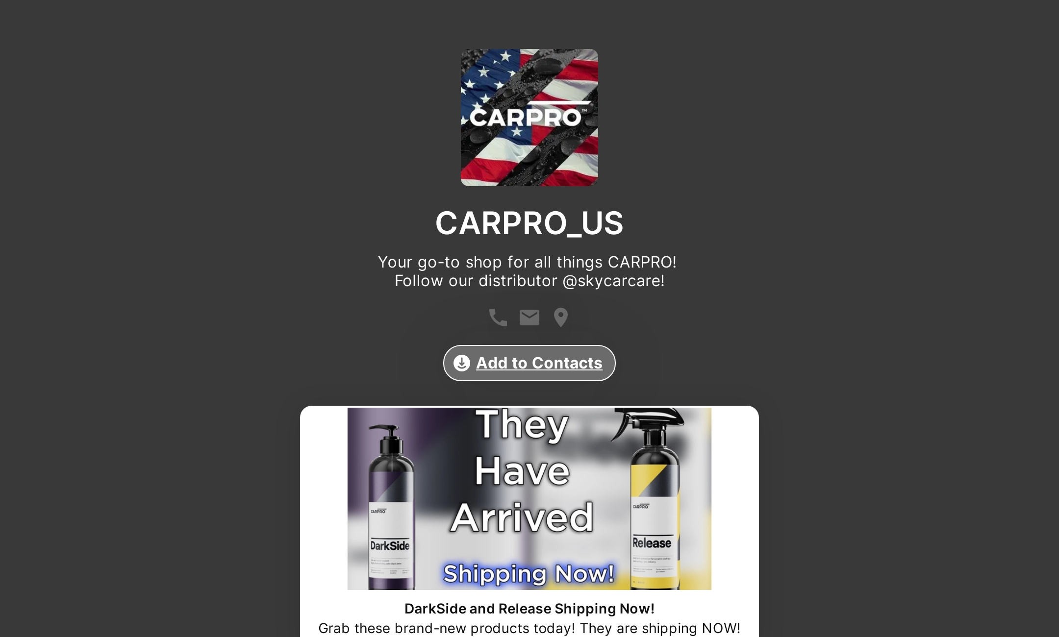 CARPRO_US's Flowpage