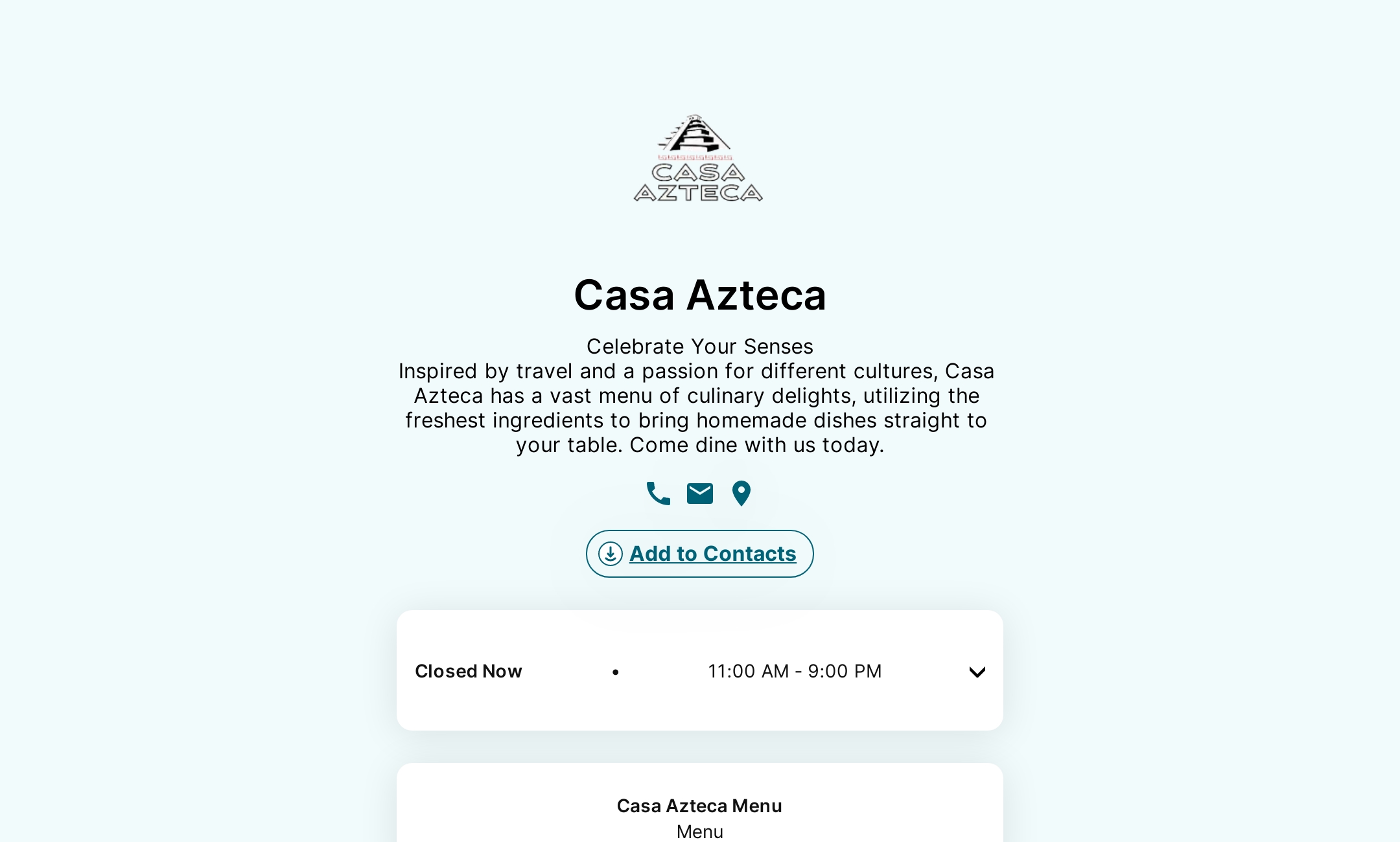 Casa Azteca's Flowpage
