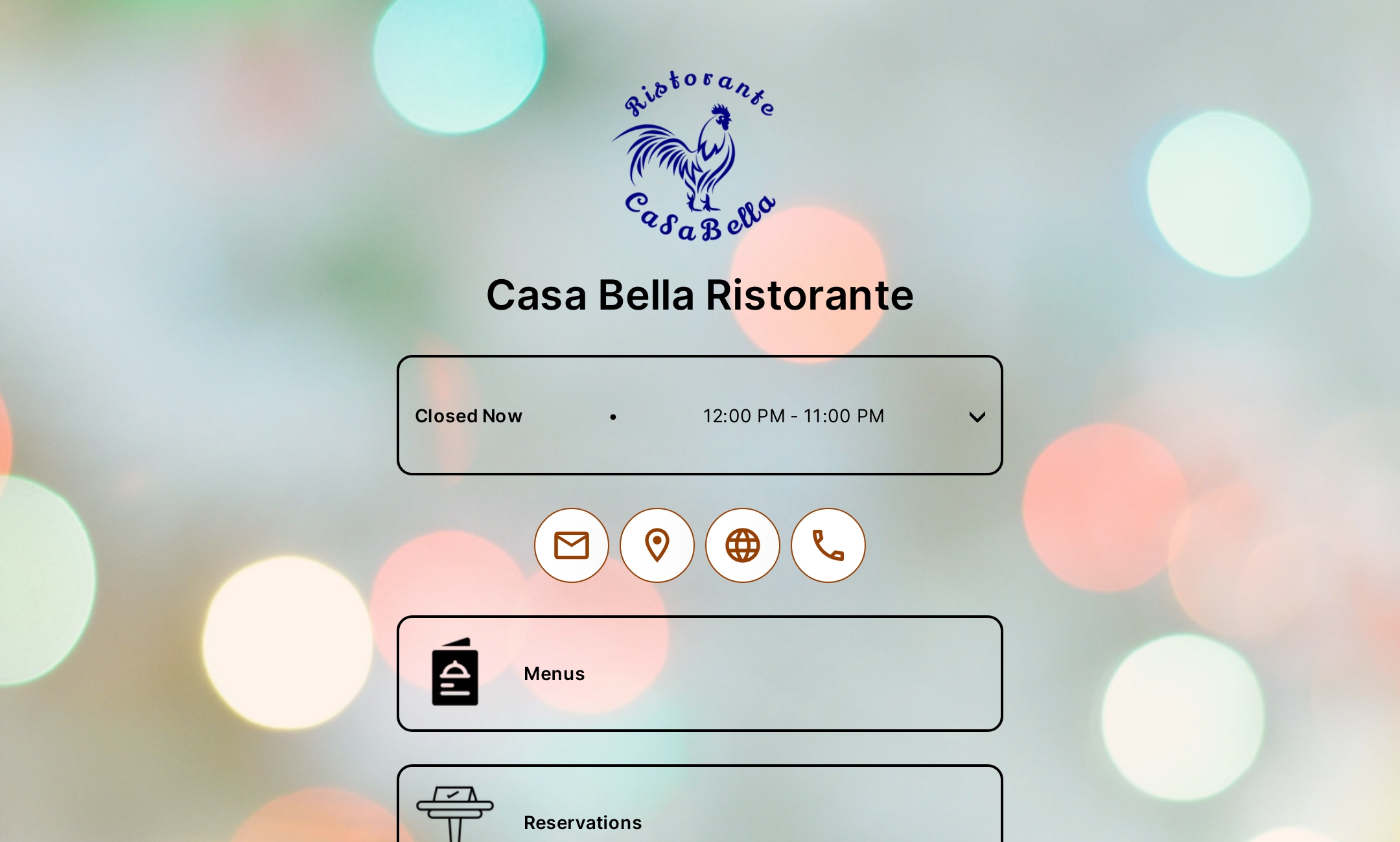 Casa Bella Ristorante's Flowpage