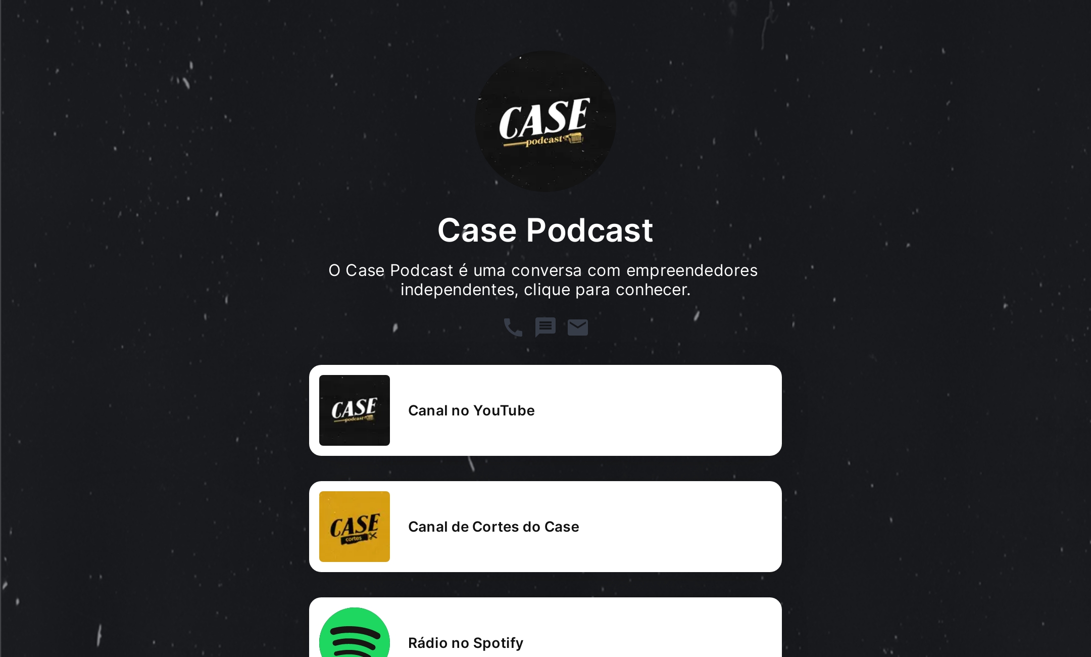 Case Podcast's Flowpage