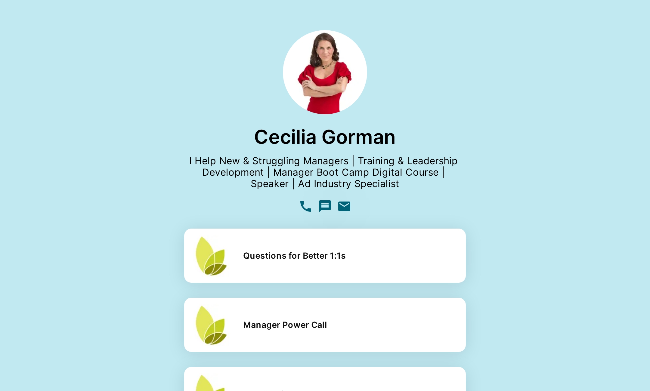 Cecilia Gorman's Flowpage
