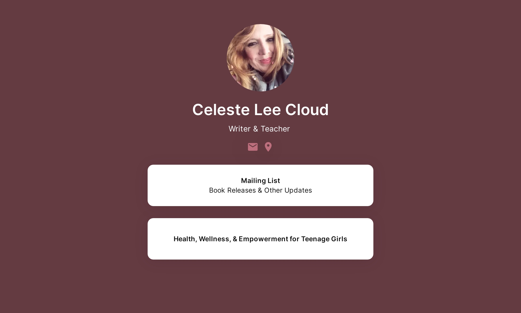 Celeste Lee Cloud's Flowpage