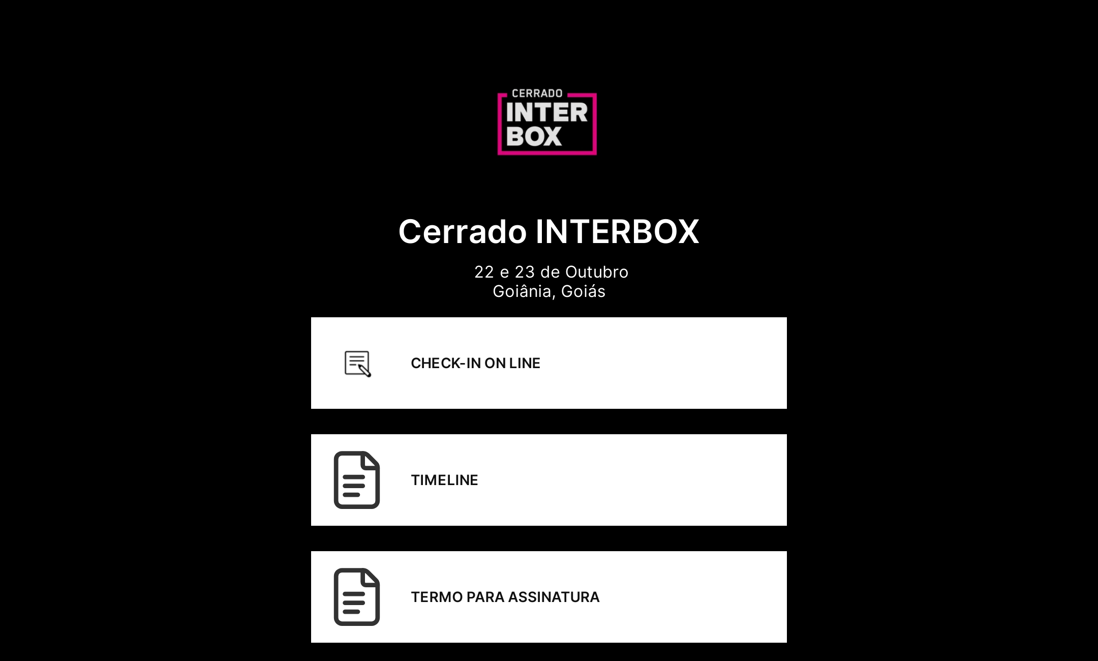 Cerrado INTERBOX's Flowpage