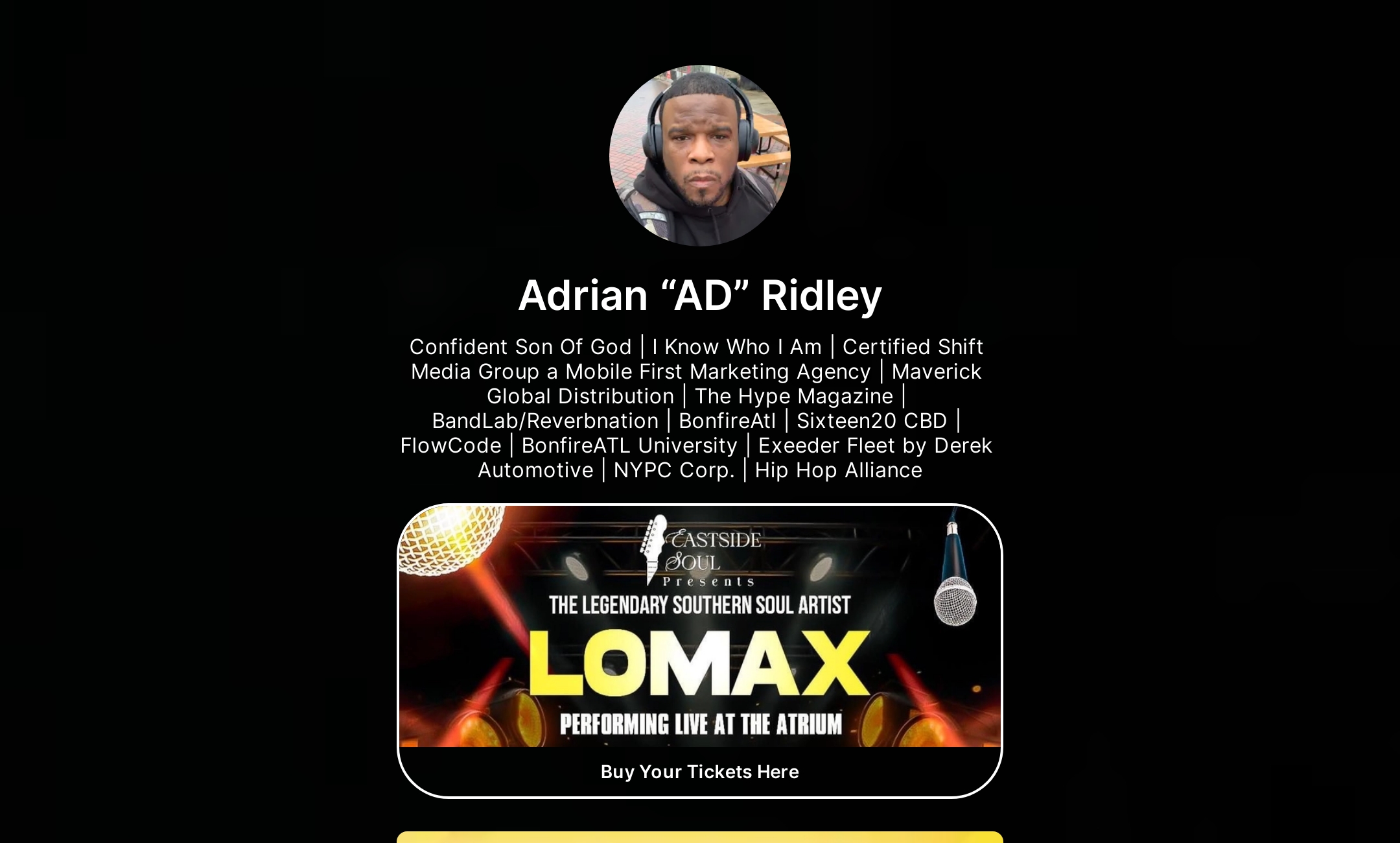 Adrian “AD” Ridley's Flowpage