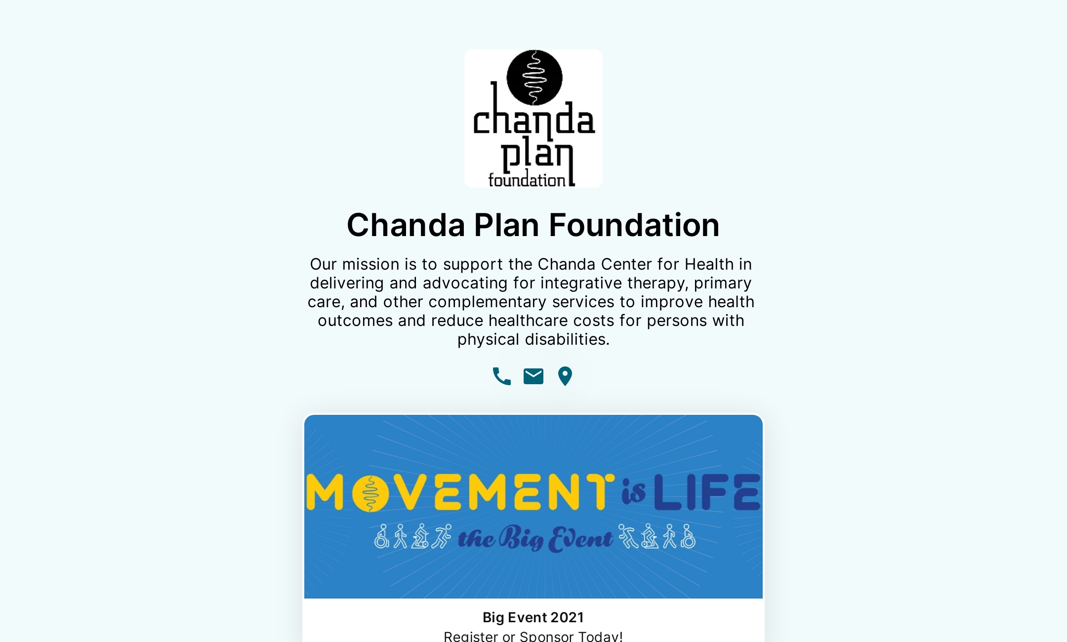 Chanda Plan Foundation's Flowpage