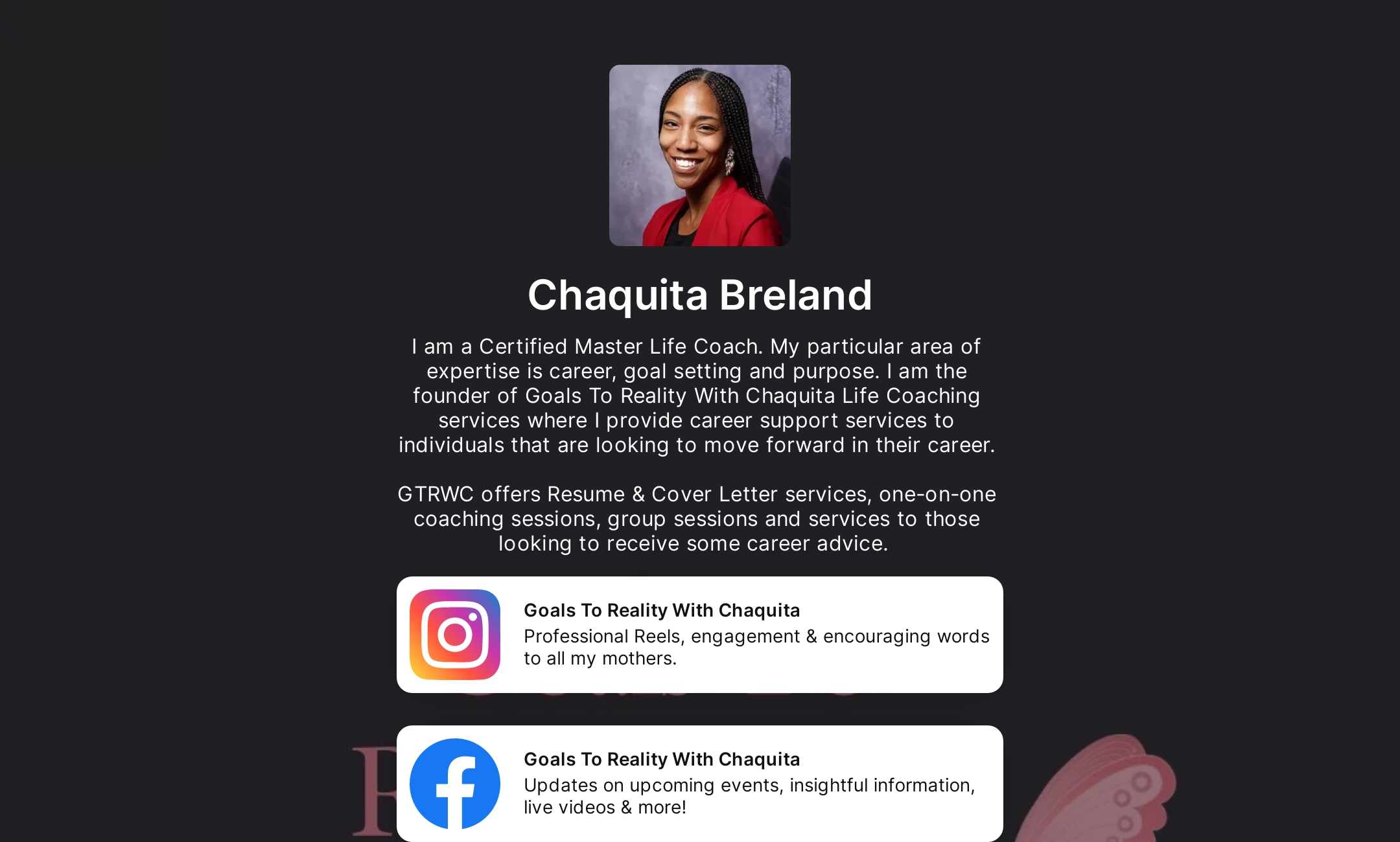 Chaquita Breland's Flowpage