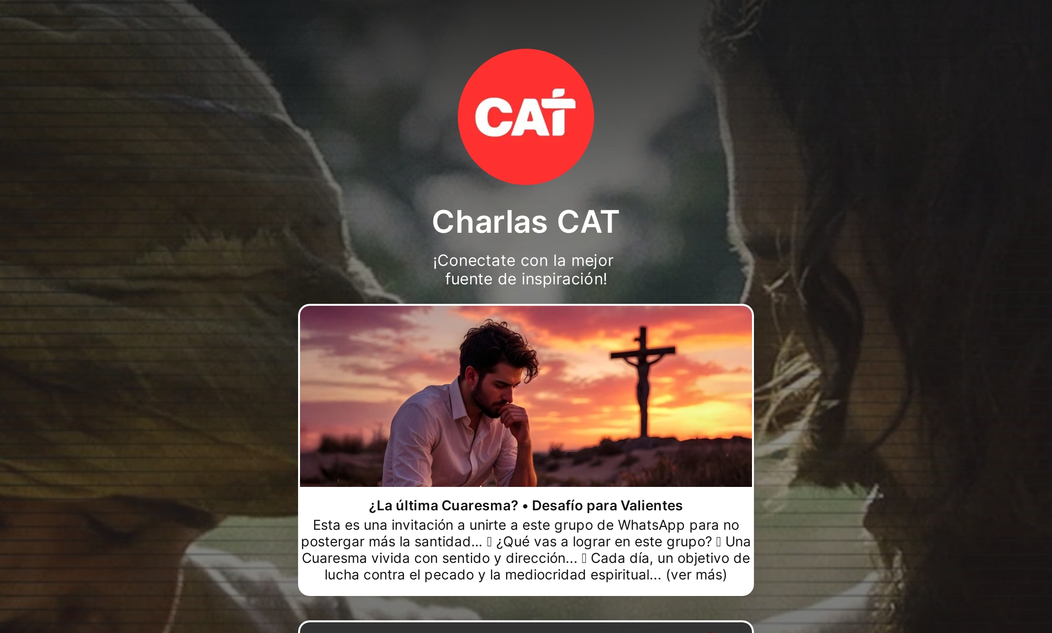 Charlas CAT's Flowpage