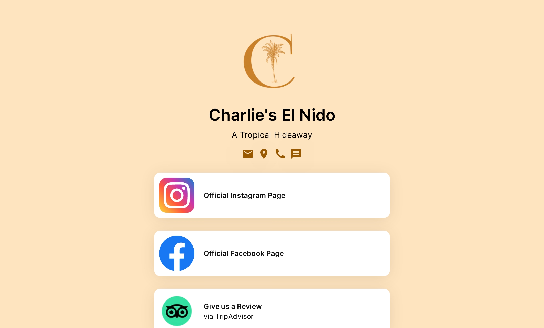 Charlie's El Nido's Flowpage