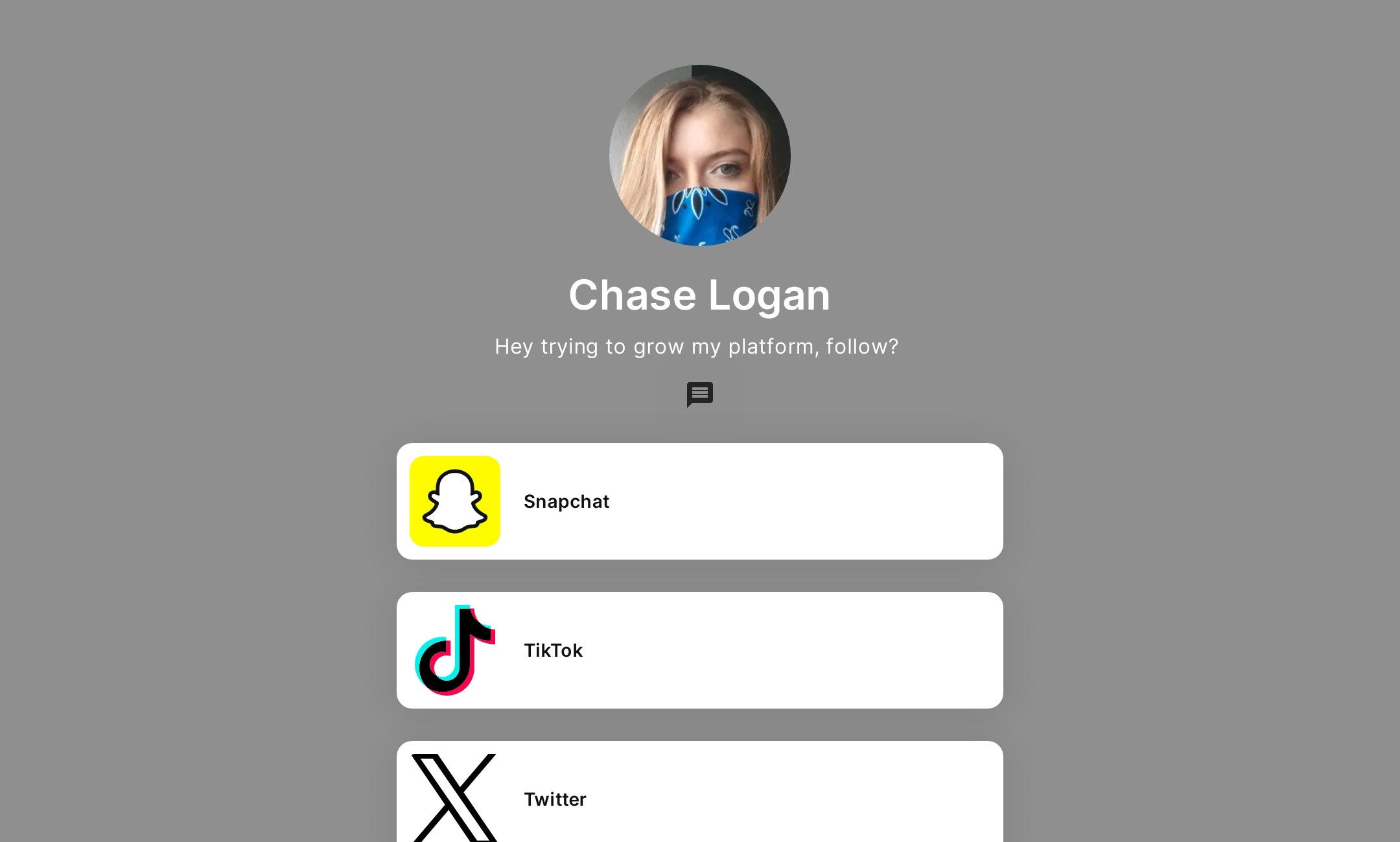 Chase Logan 's Flowpage