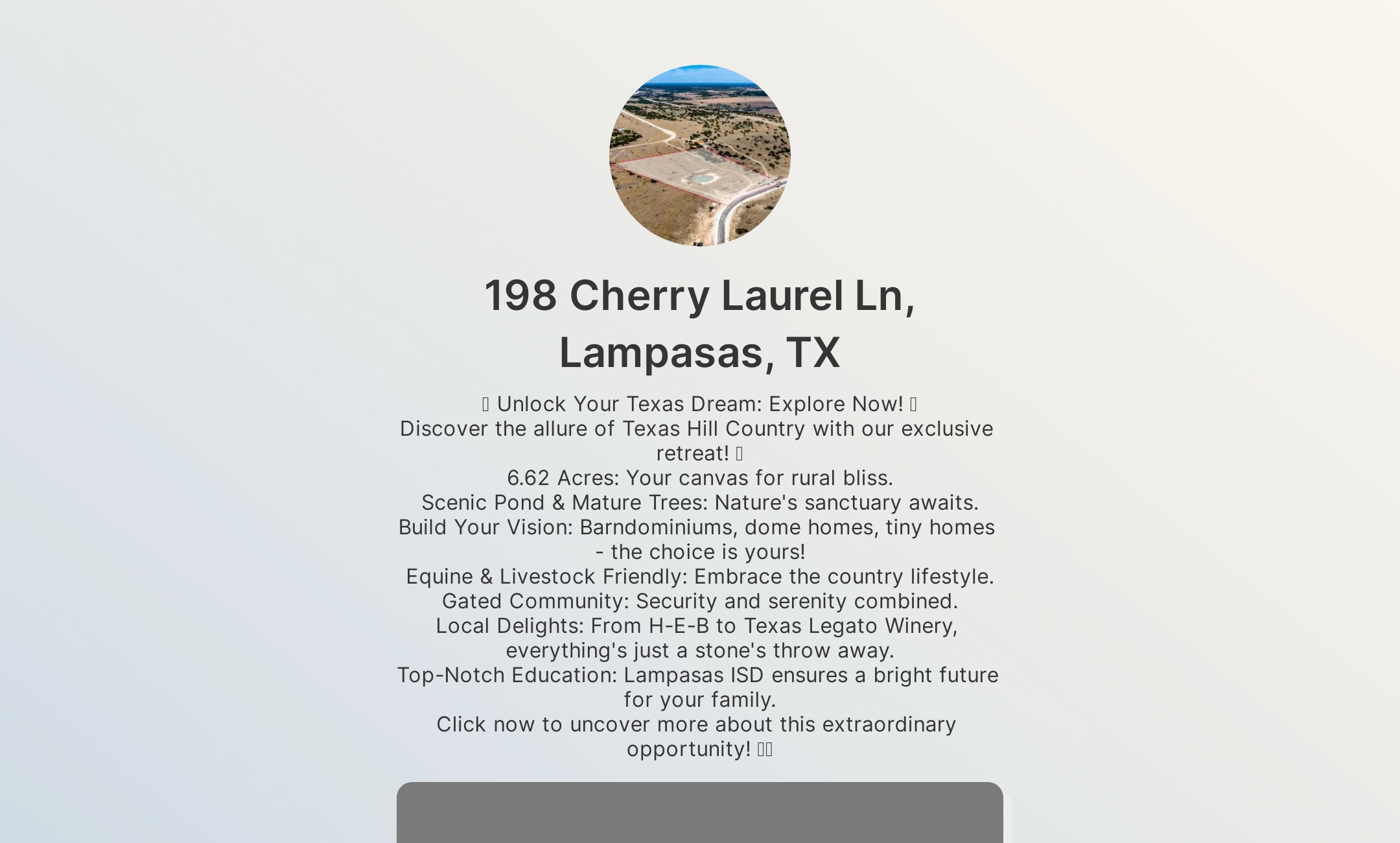 198 Cherry Laurel Ln, Lampasas, TX's Flowpage