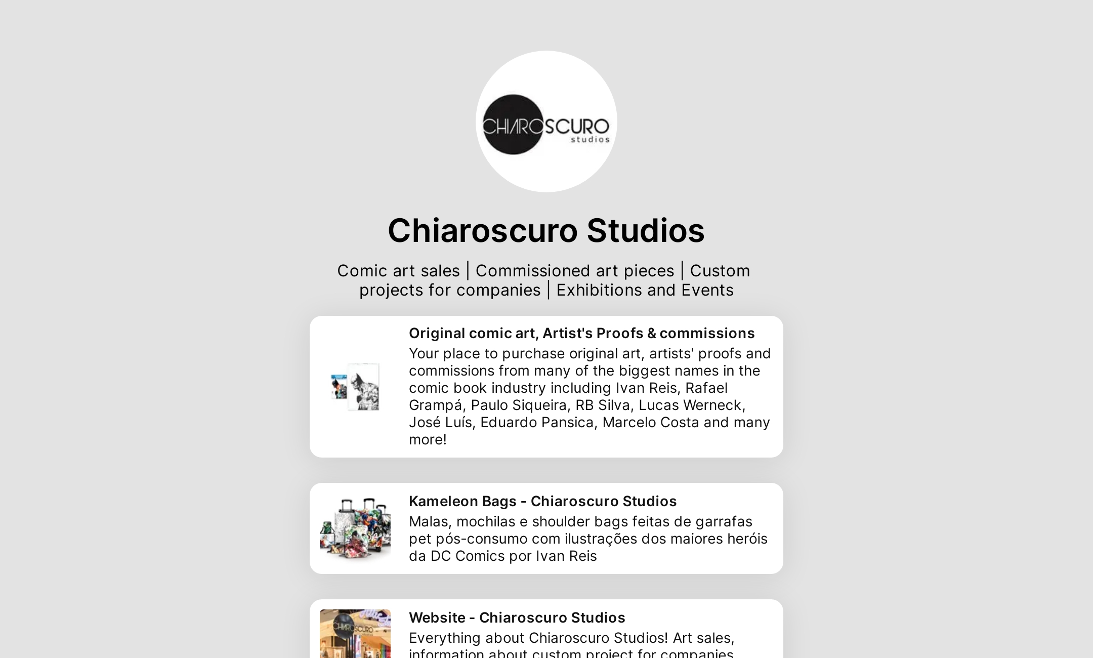 Chiaroscuro Studios' Flowpage