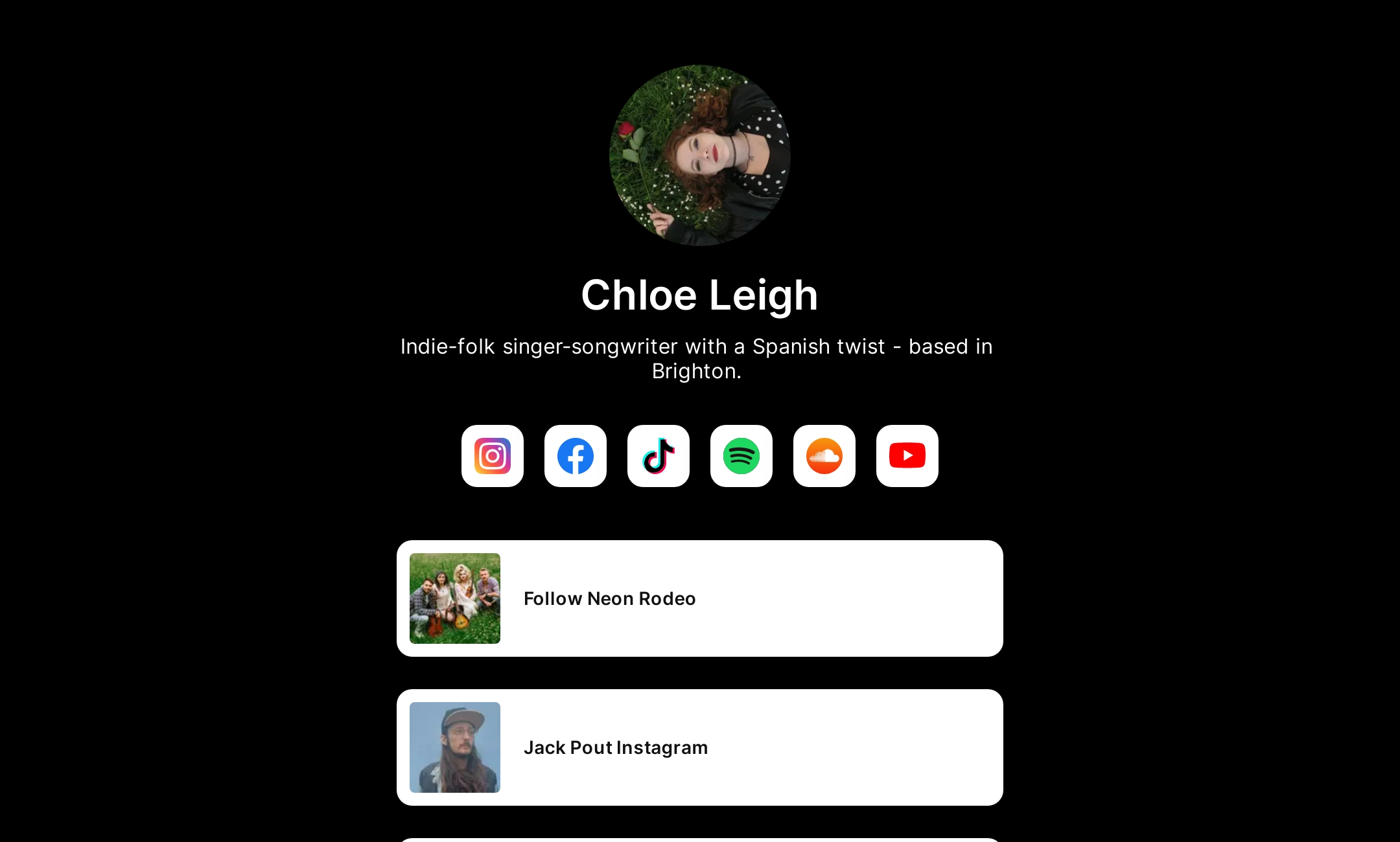 Chloe Leigh 's Flowpage