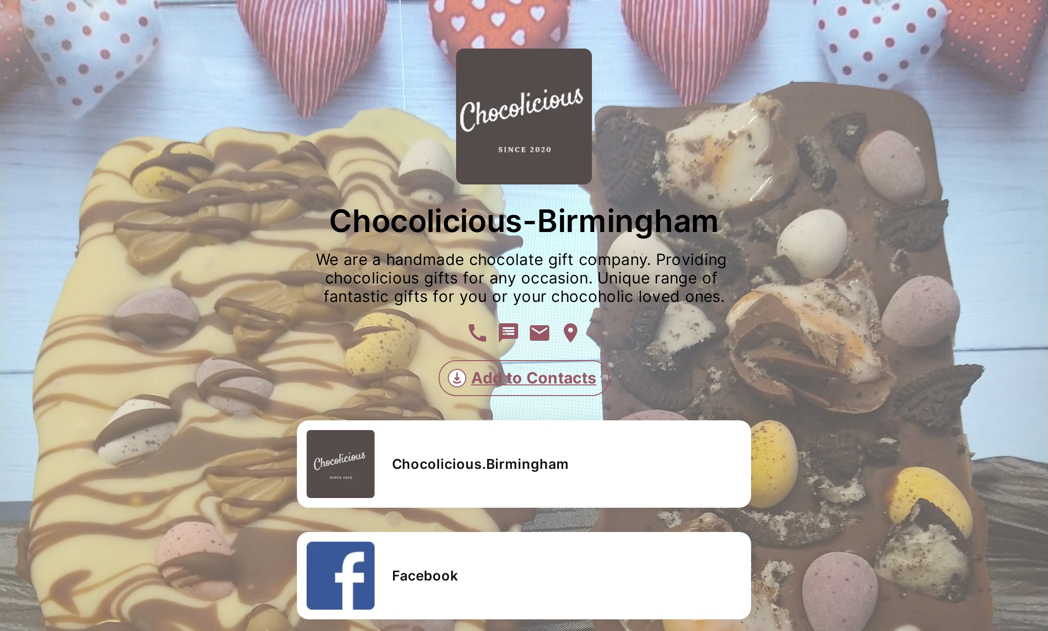 Chocolicious-Birmingham's Flowpage