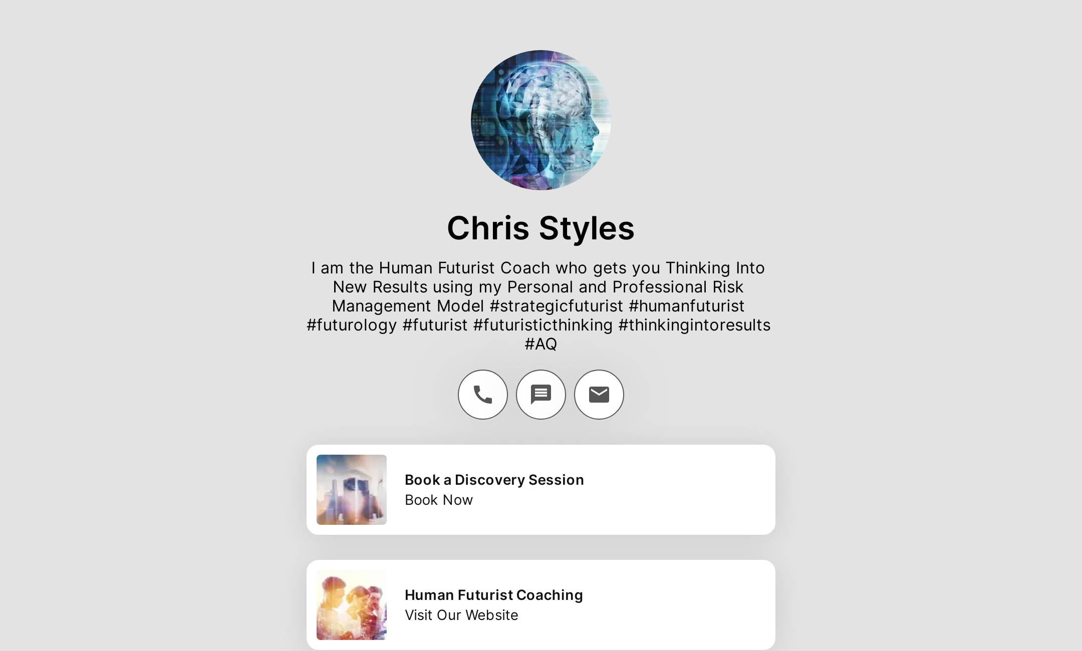 Chris Styles' Flowpage