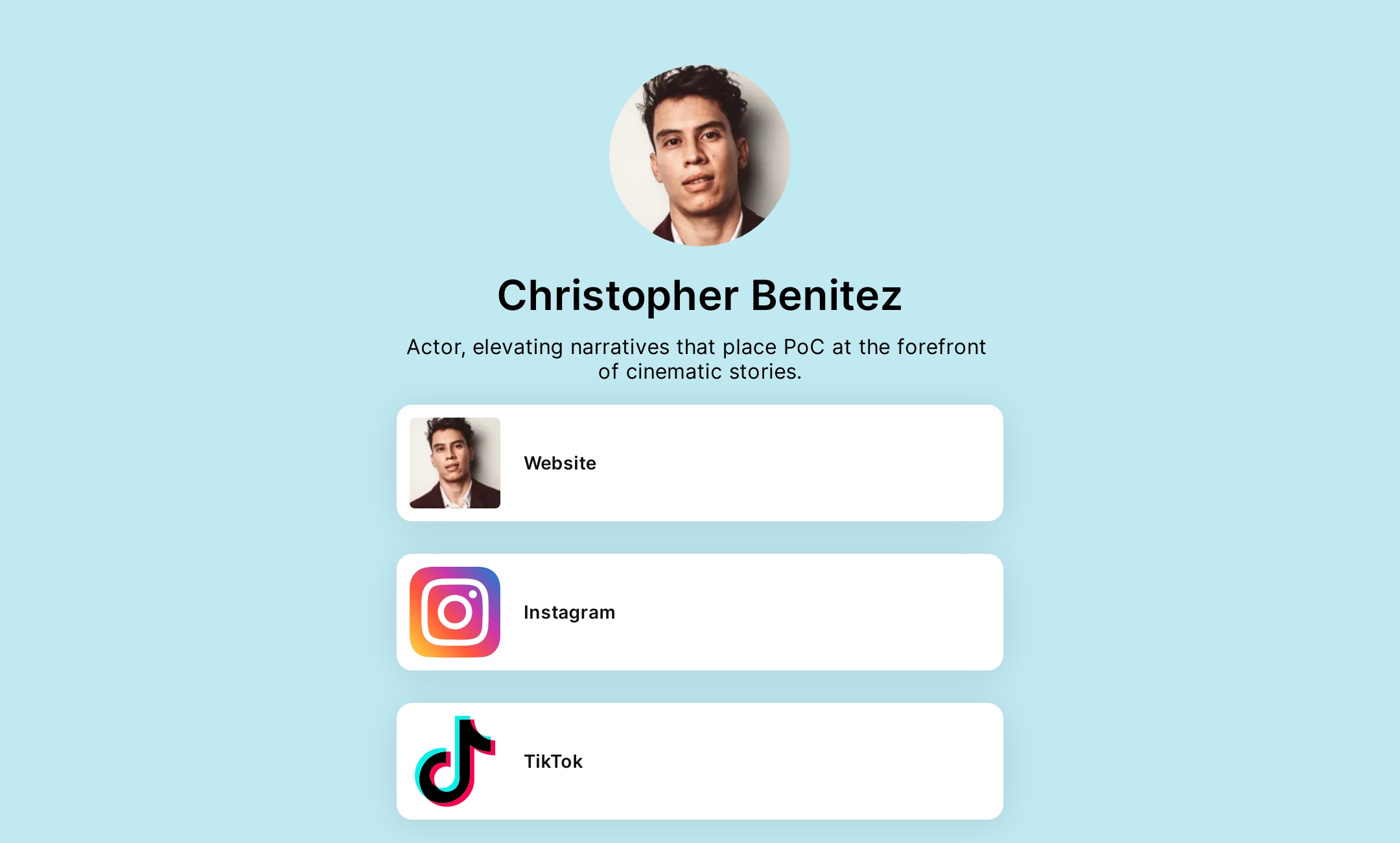 Christopher Benitez's Flowpage