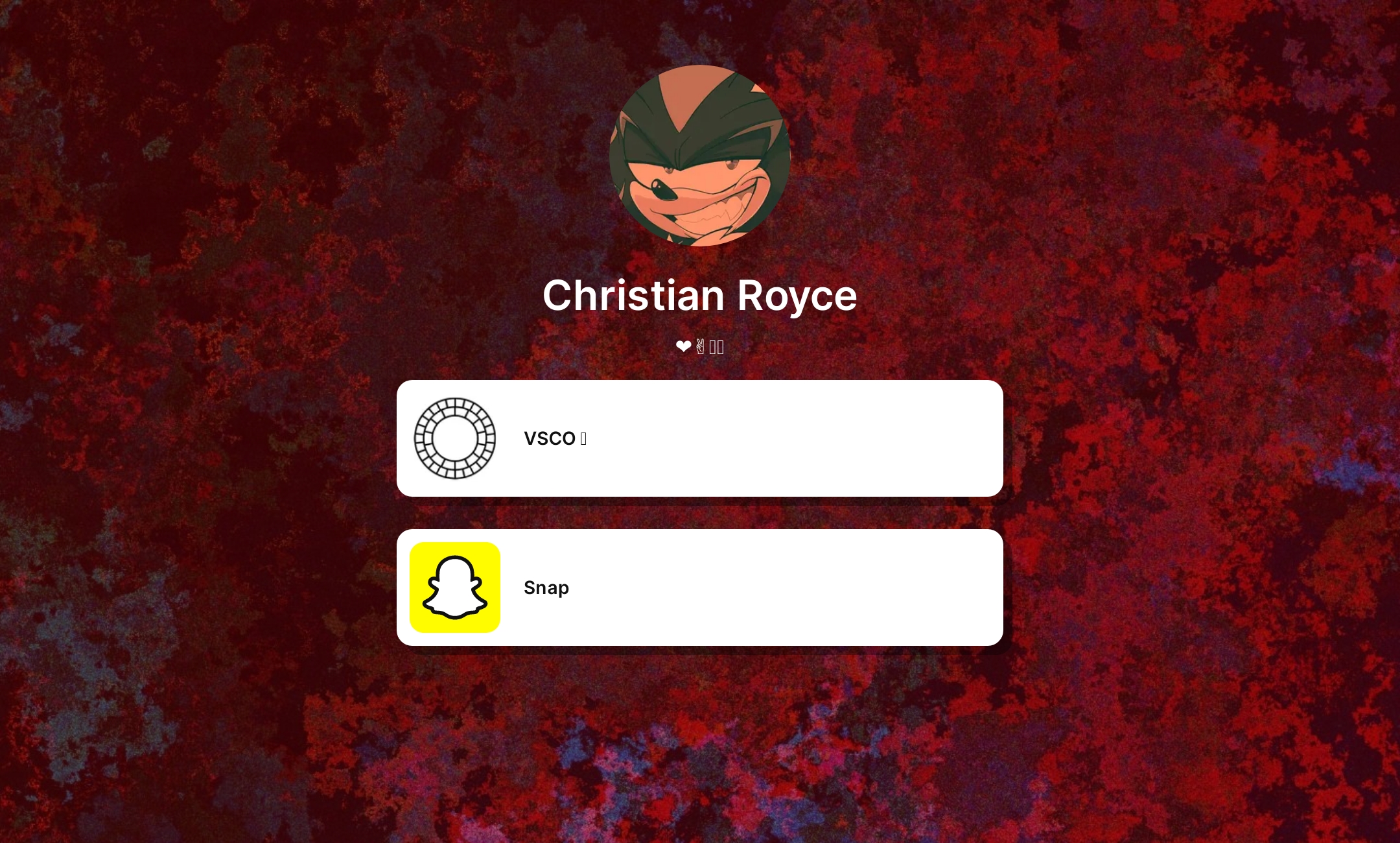 Christian Royce 's Flowpage