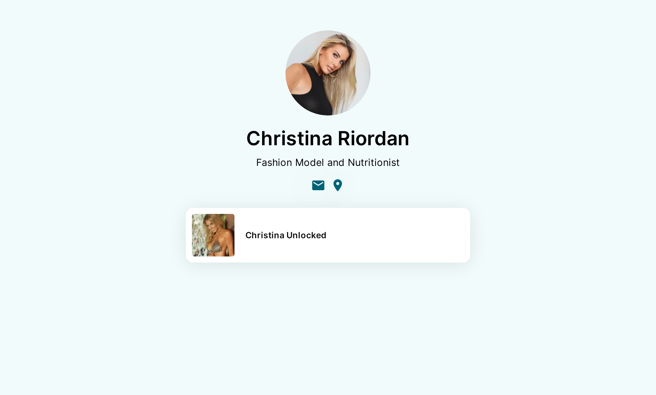 Christina Riordan's Flowpage